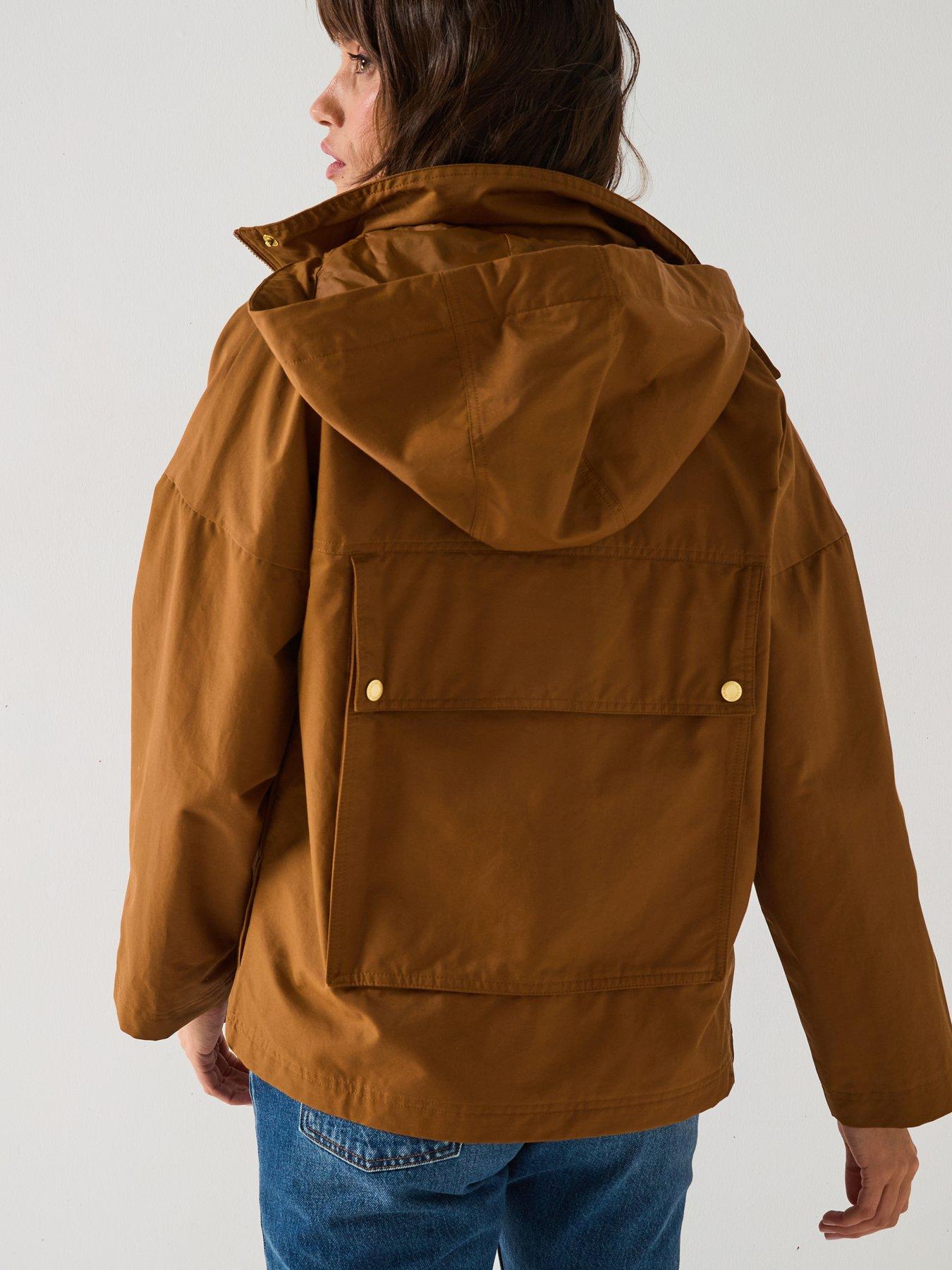 Barbour Cecile Showerproof Jacket - Brown | Very