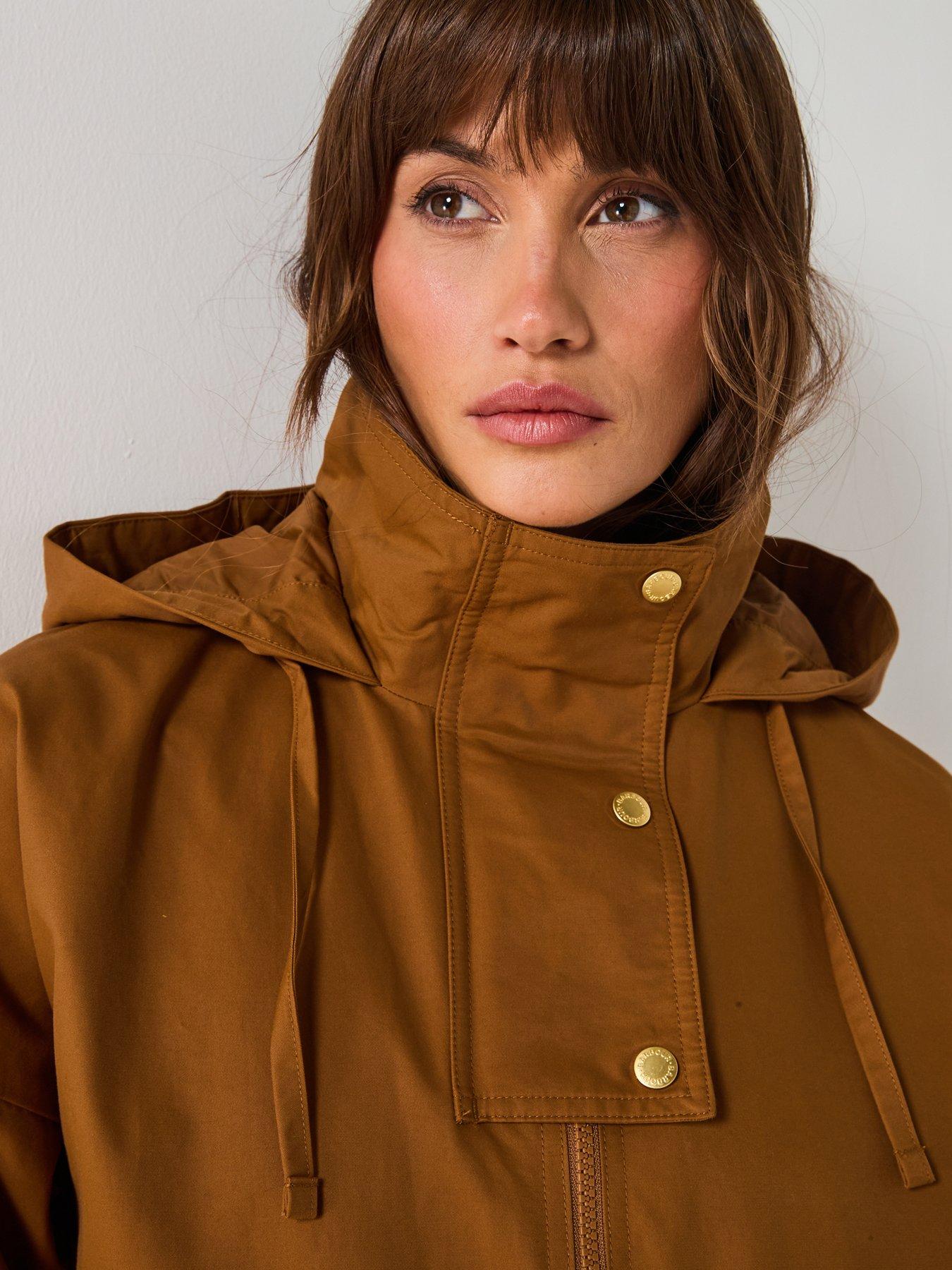 Barbour Cecile Showerproof Jacket - Brown | Very