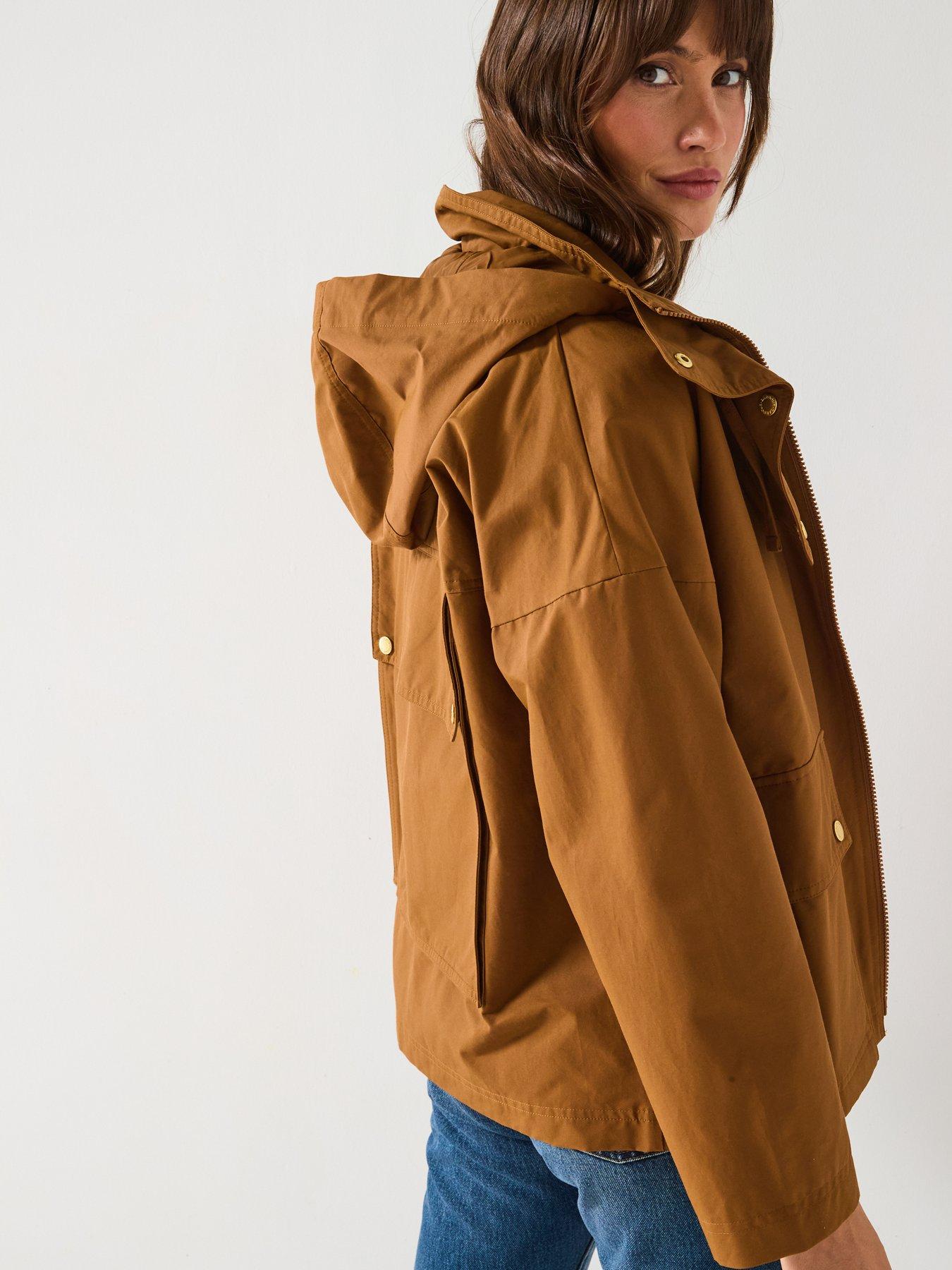 Barbour Cecile Showerproof Jacket - Brown | Very
