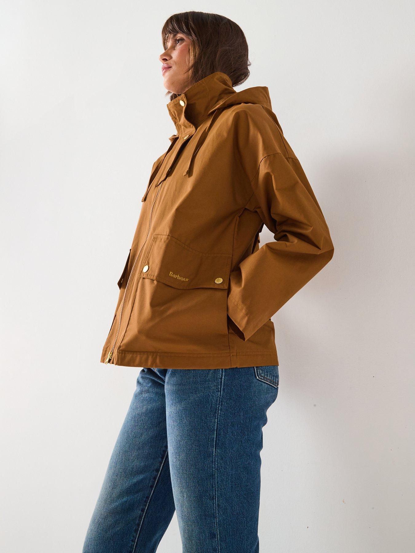 Barbour Cecile Showerproof Jacket - Brown | Very