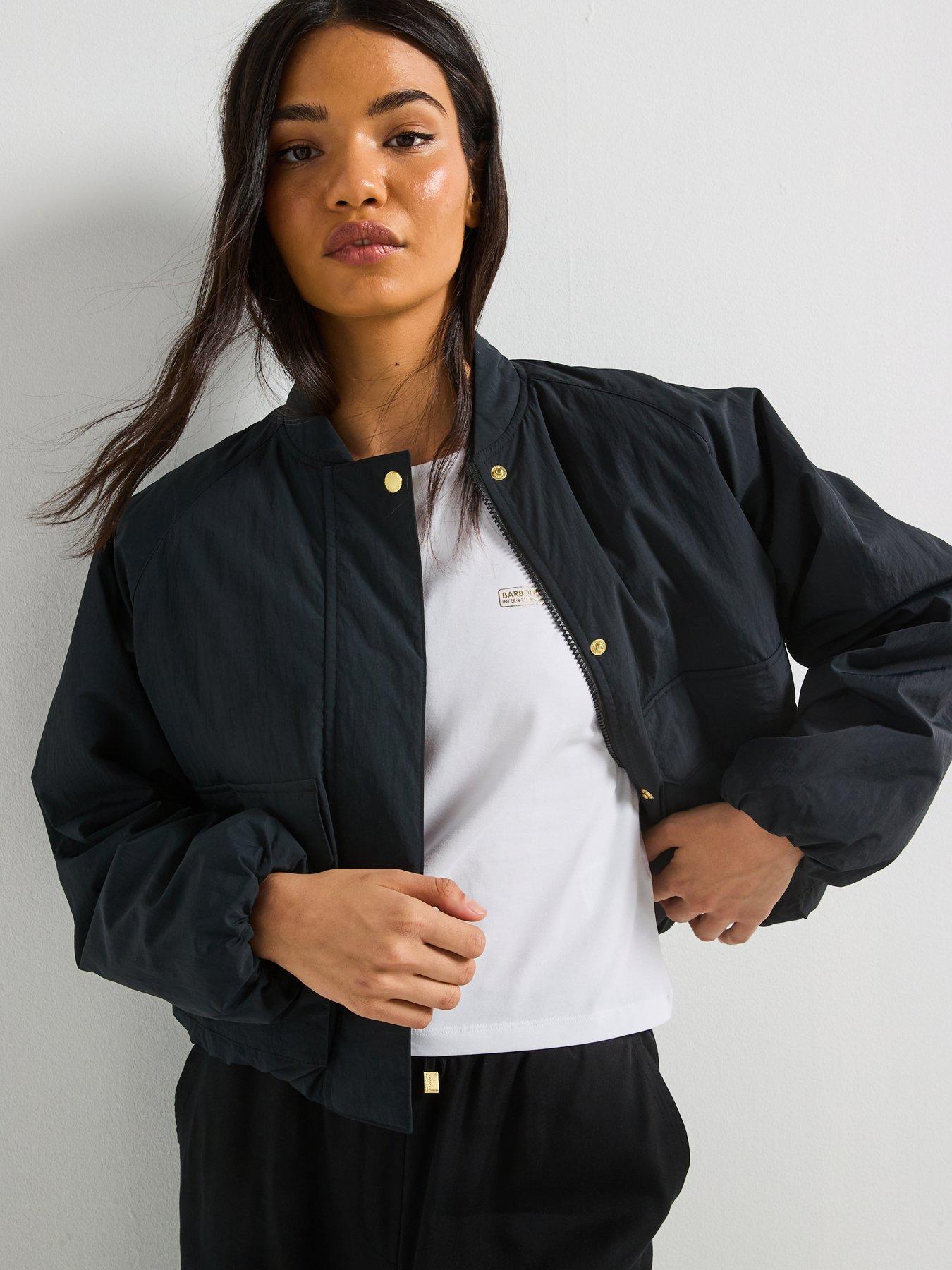 Barbour International Costello Bomber Casual Jacket - Black | Very