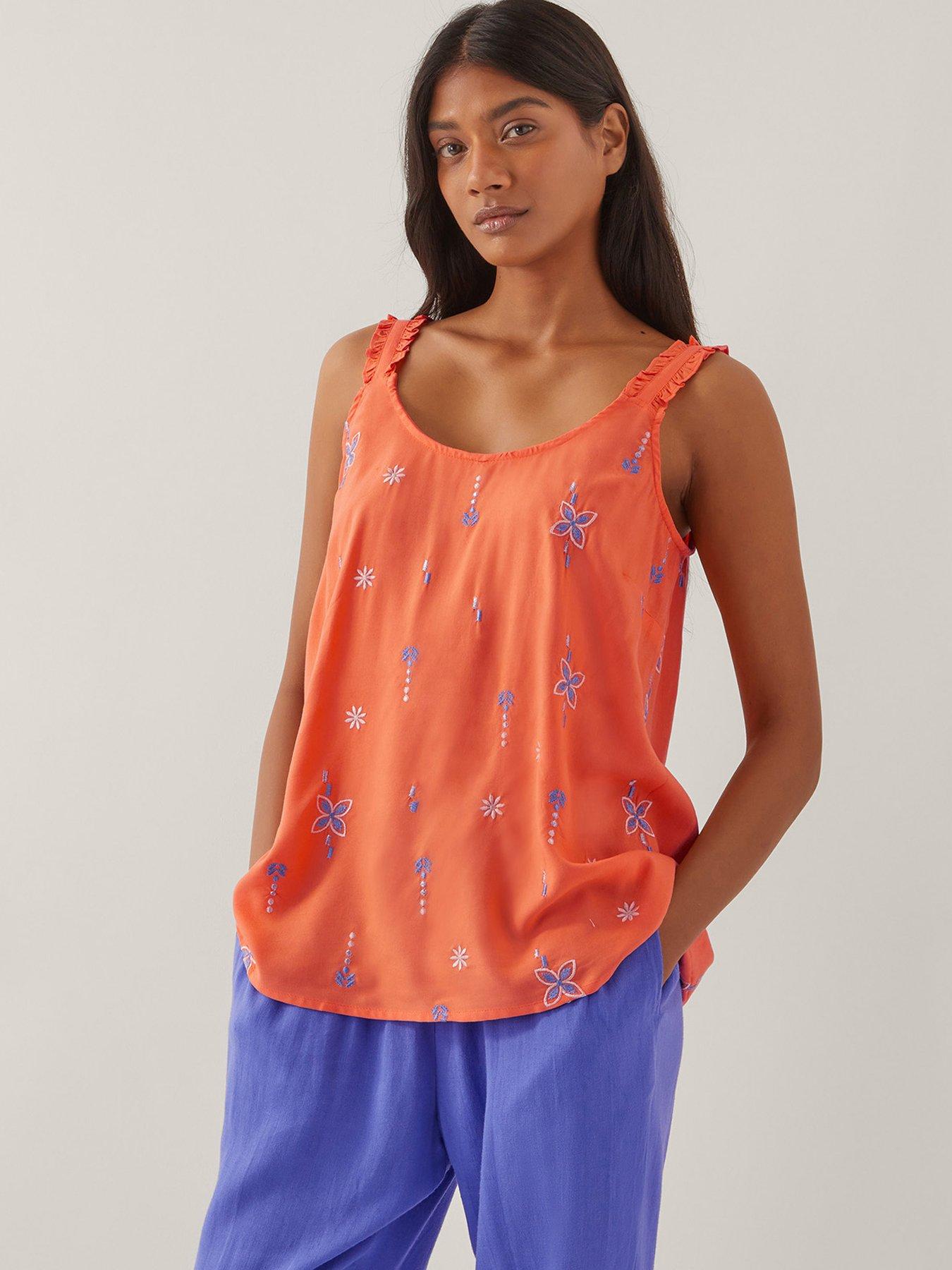 Monsoon Kamila Cami - Orange | Very