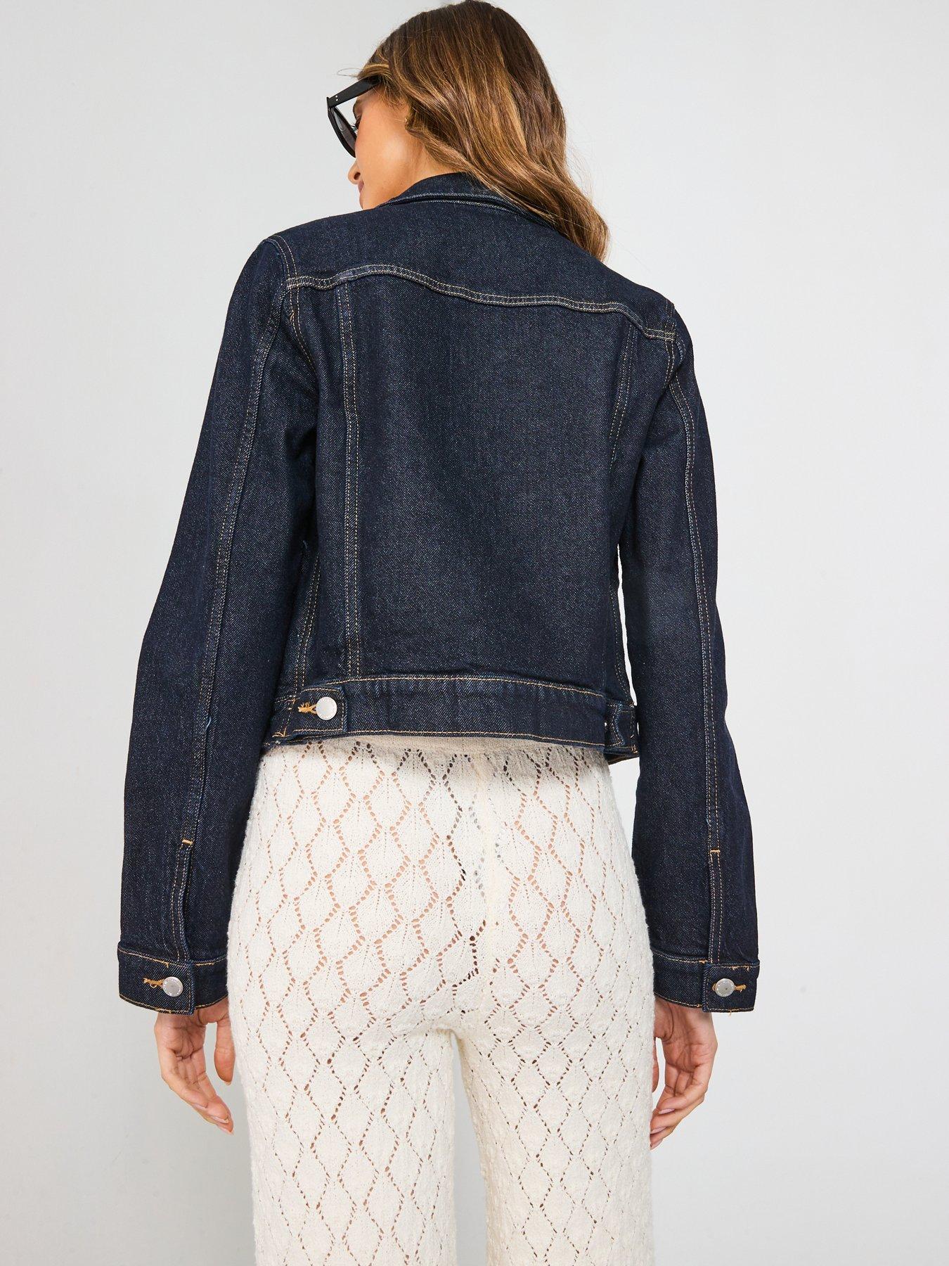 Mango Denim Jacket Pockets - Blue | Very