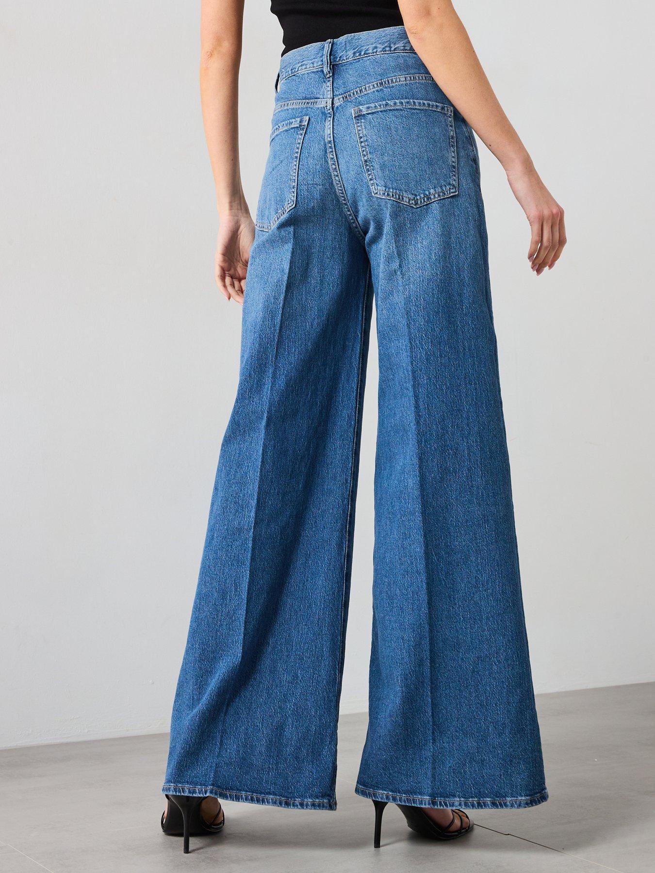 Mango High-rise Wideleg Jeans | Very
