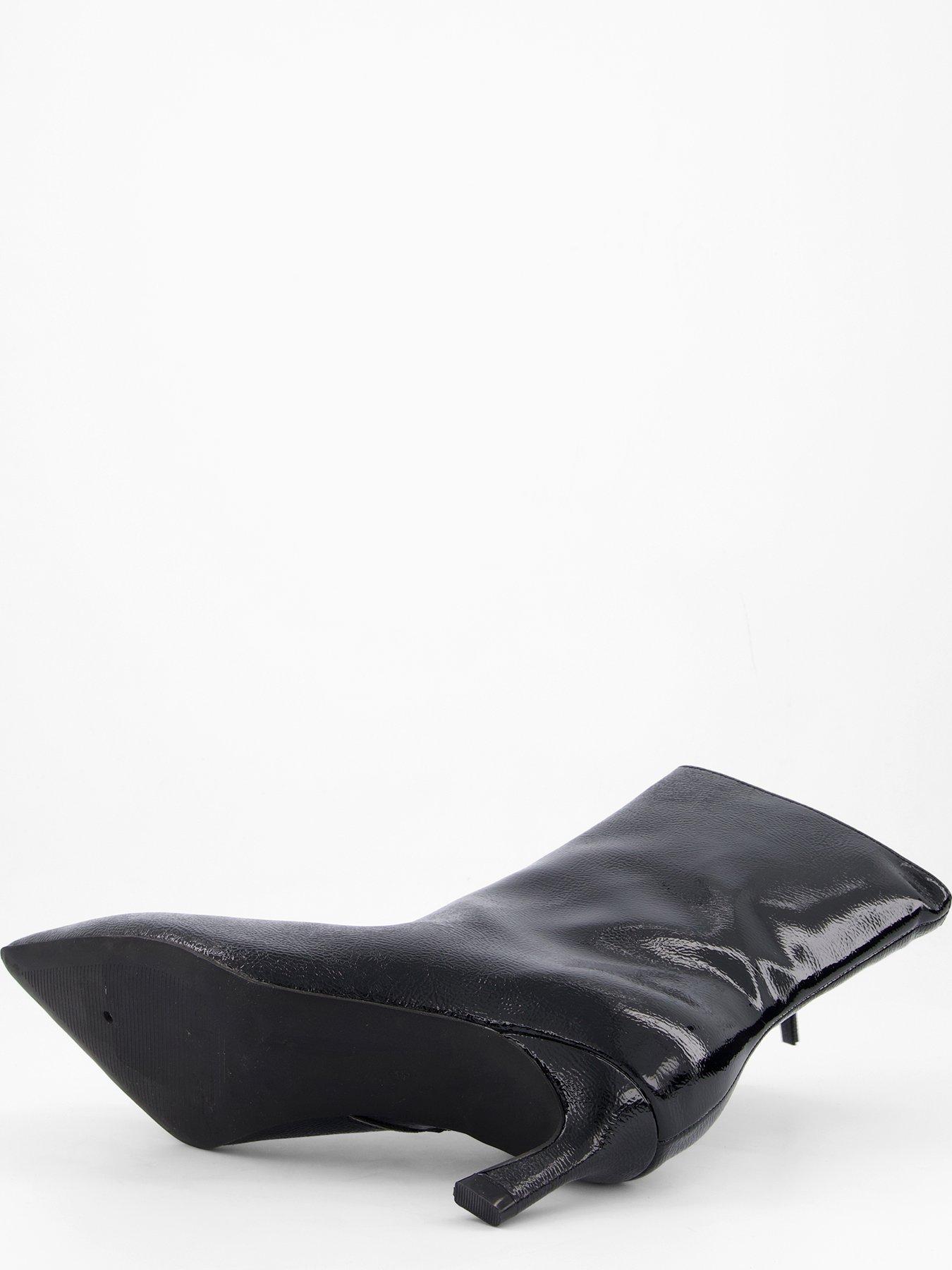 The Very Collection Pointed Toe Ankle Boot - Black | Very