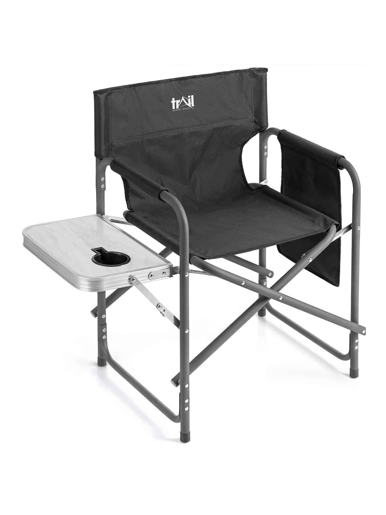 Trail Folding Directors Chair with Side Table | Very