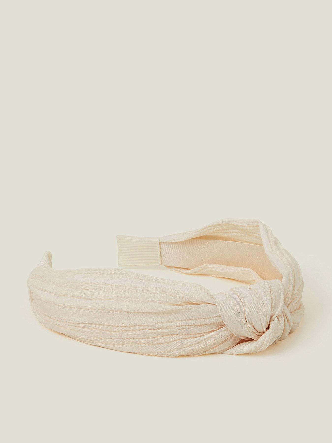 Accessorize Knot Headband - Cream | Very