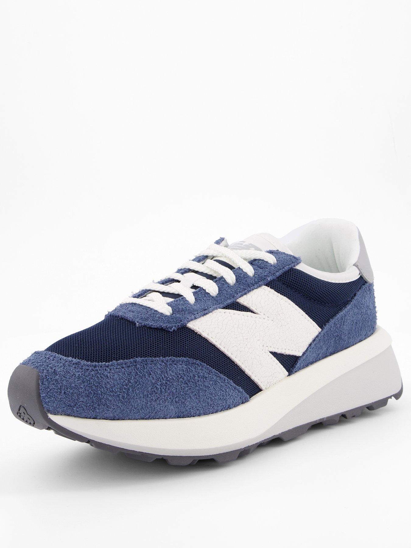 New Balance Men's 370 Trainers - Navy Blue | Very