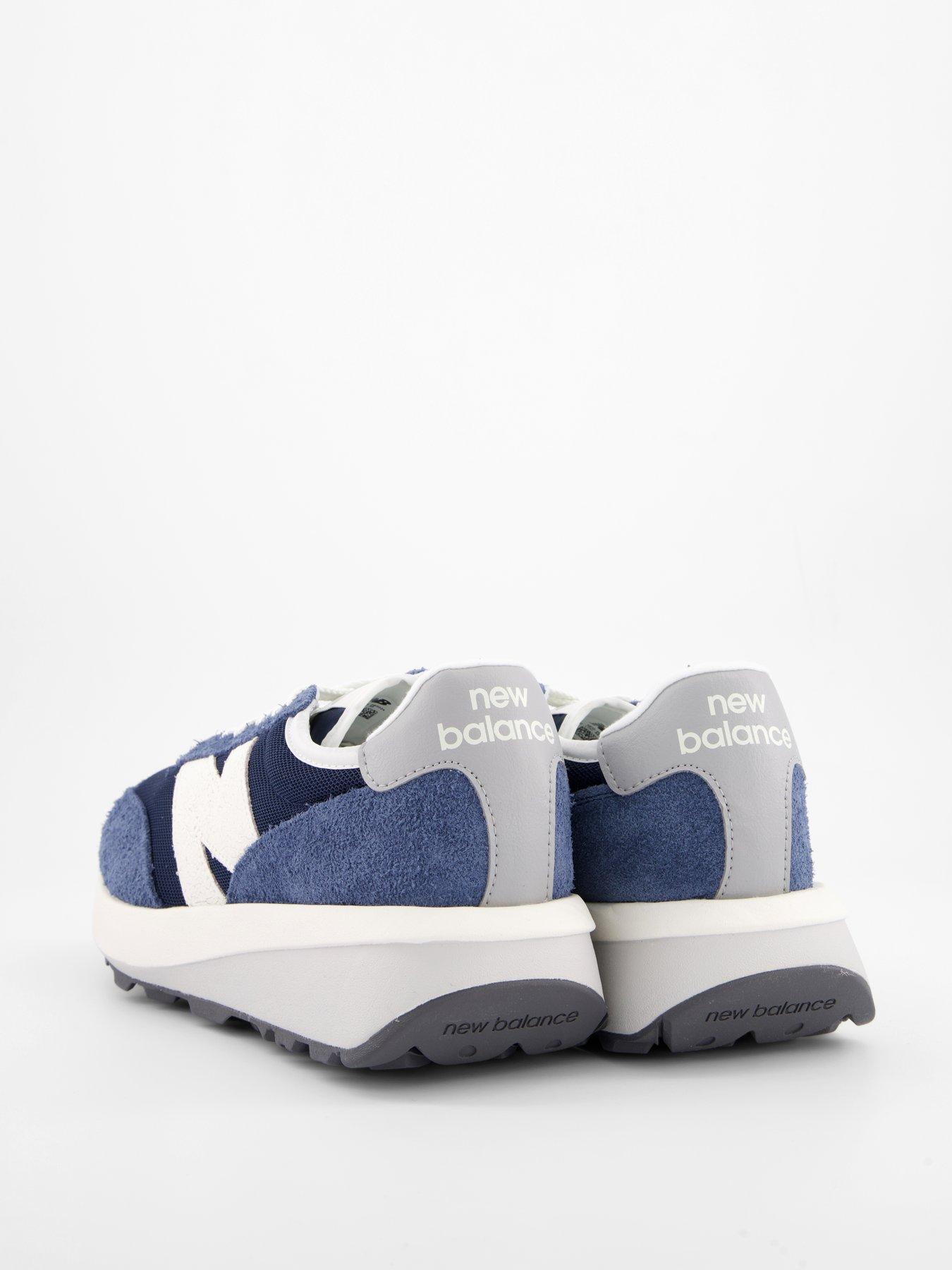 New Balance Men's 370 Trainers - Navy Blue | Very