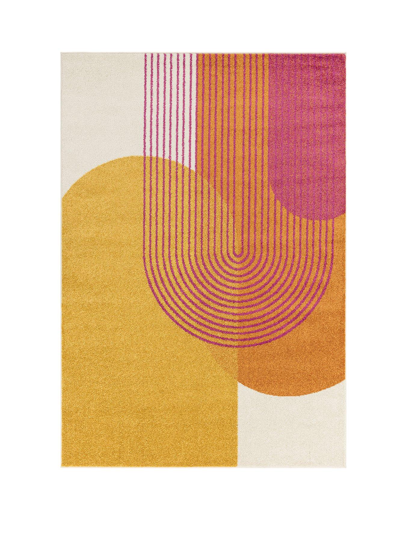 Asiatic Muse Retro Orange Rug | Very