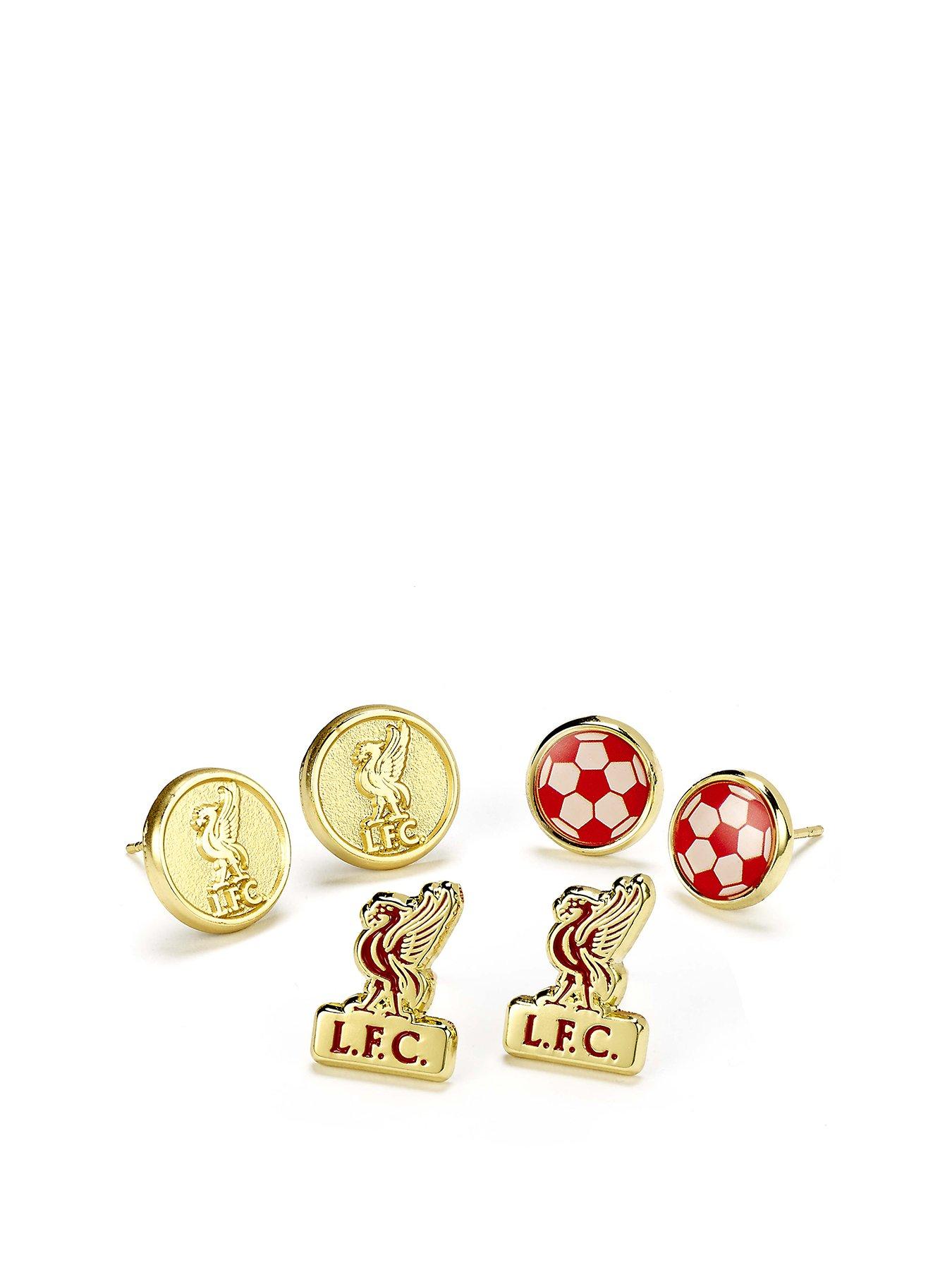 Liverpool FC Stud Earring Set - 3 Designs | Very