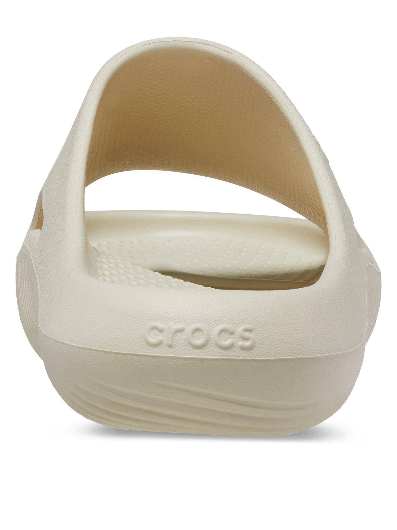 Crocs Mens Mellow Recovery Slide - Natural | Very