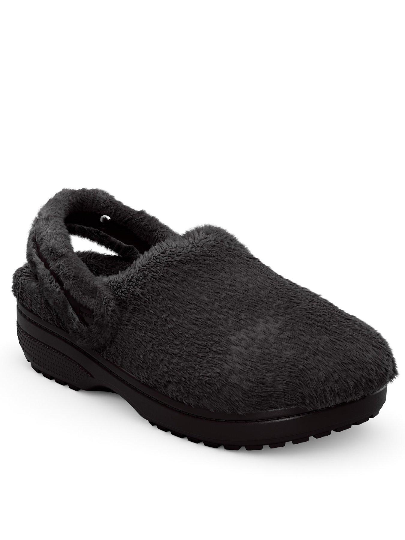 Crocs Men's Classic Unfurgettable Clog Slipper-black | Very