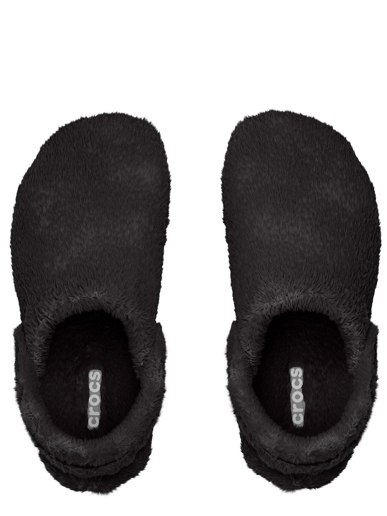 Crocs Men's Classic Unfurgettable Clog Slipper-black | Very