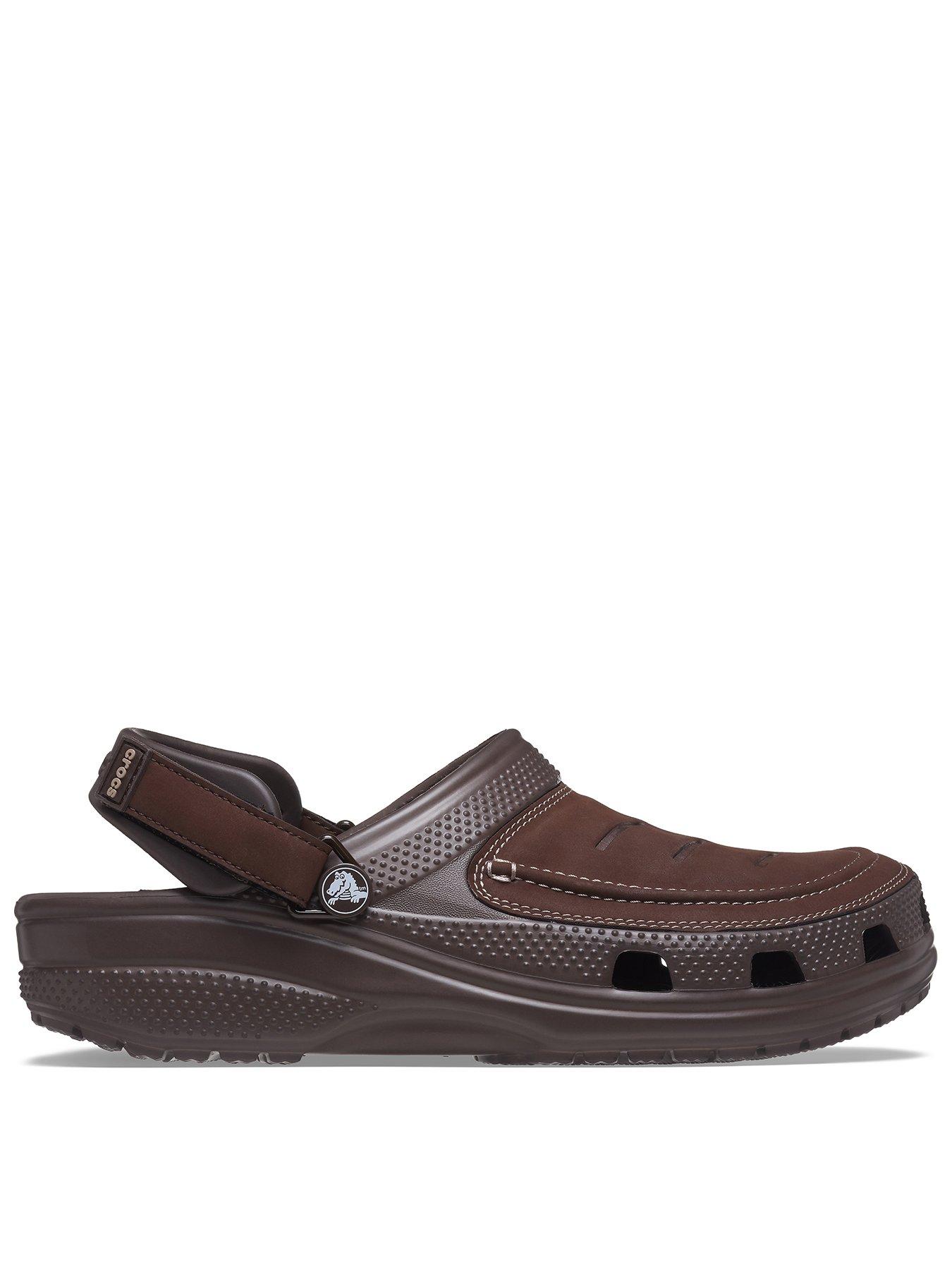 Crocs Men's Yukon Lite Ride Clog Sandal - Brown | Very