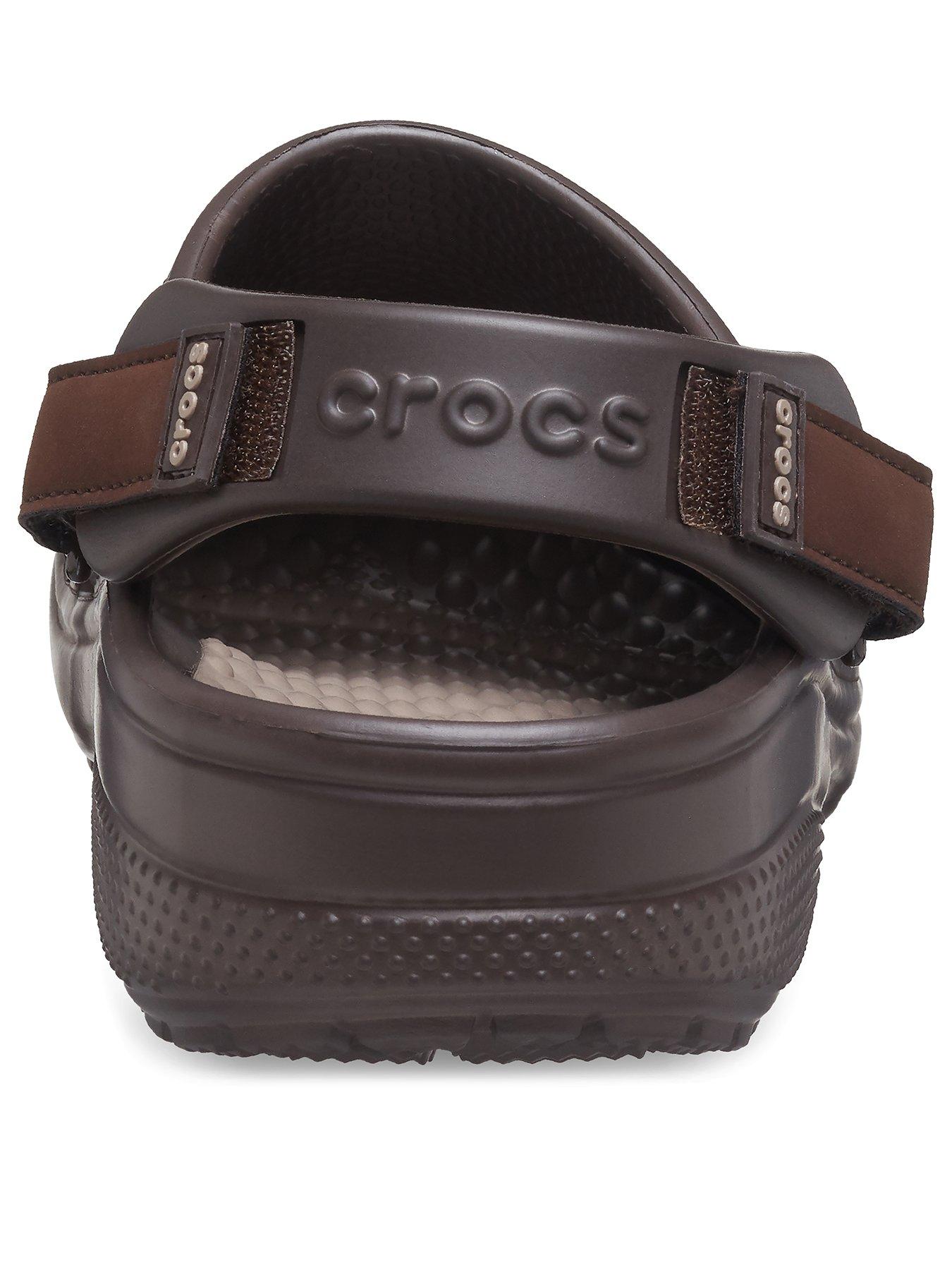 Crocs Men's Yukon Lite Ride Clog Sandal - Brown | Very