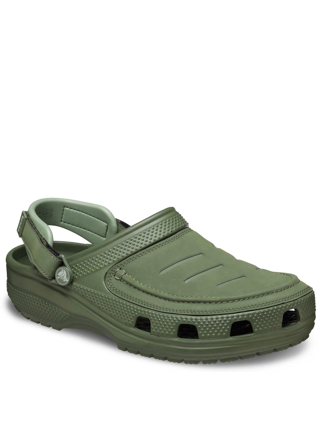 Crocs Men's Yukon Lite Ride Clog Sandal - Green | Very
