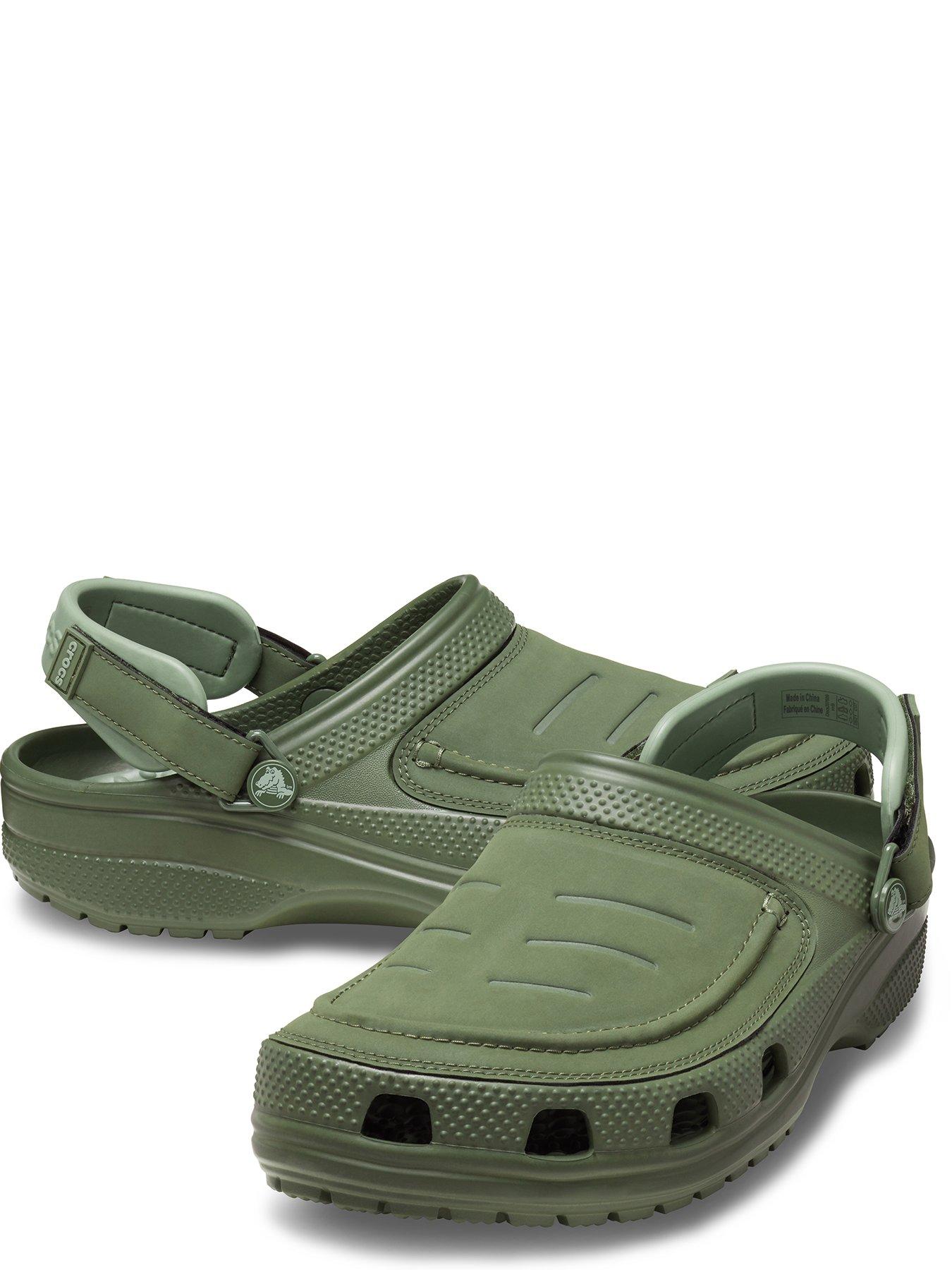 Crocs Men's Yukon Lite Ride Clog Sandal - Green | Very