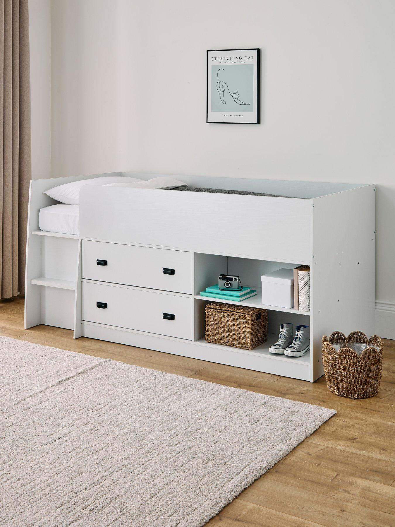 Mid Sleeper Beds | Kids Cabin Beds | Very
