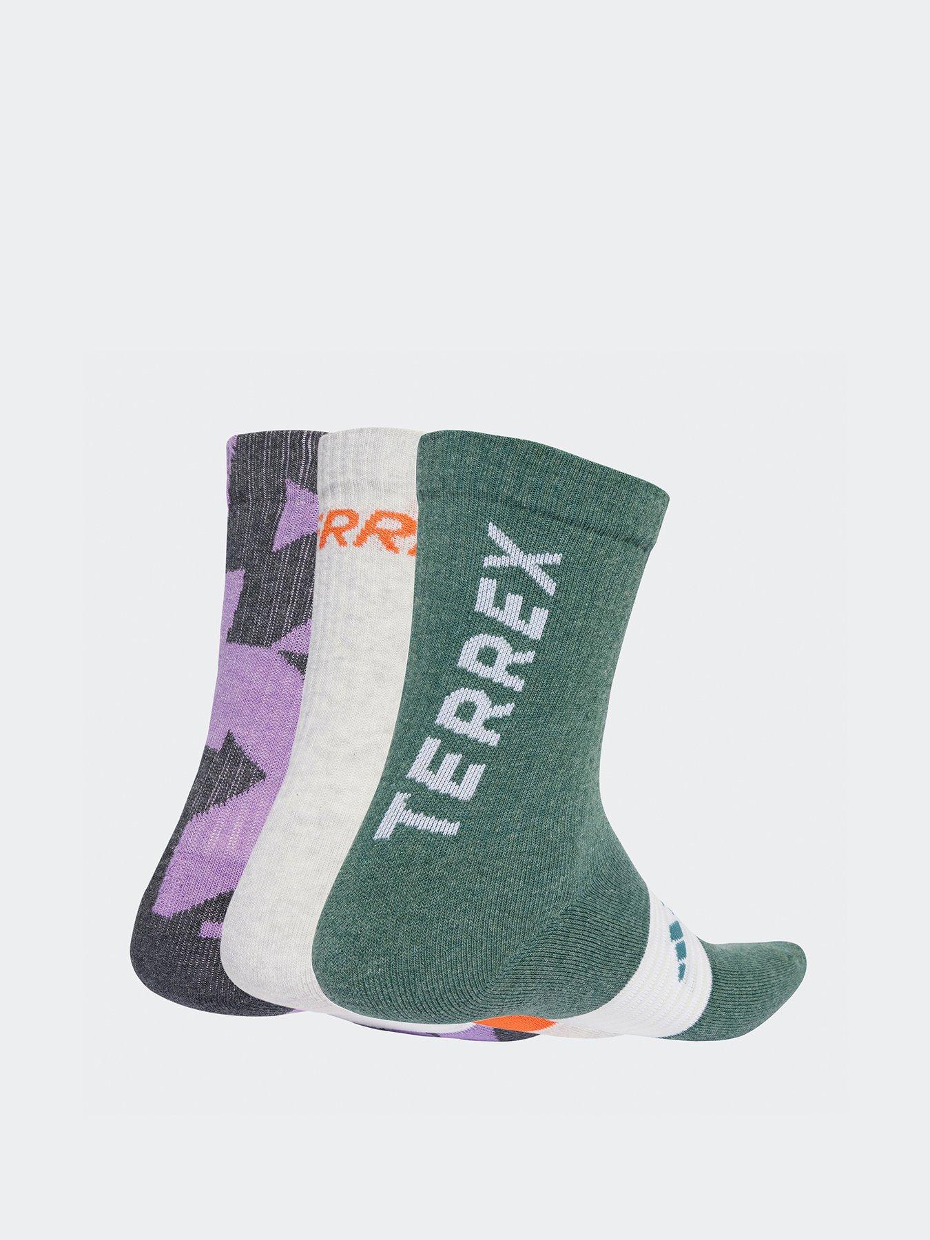 adidas Terrex Unisex Multi 3 Pack Socks - Grey | Very