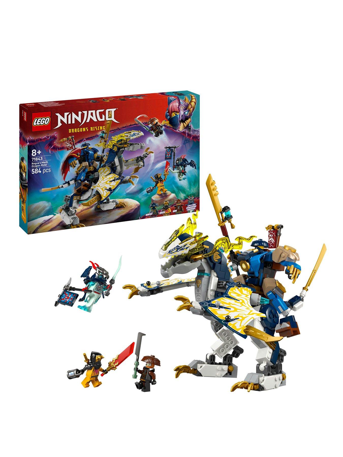 LEGO Ninjago Rogue’s Mech Dragon Rider Ninja Toy 71843 | Very