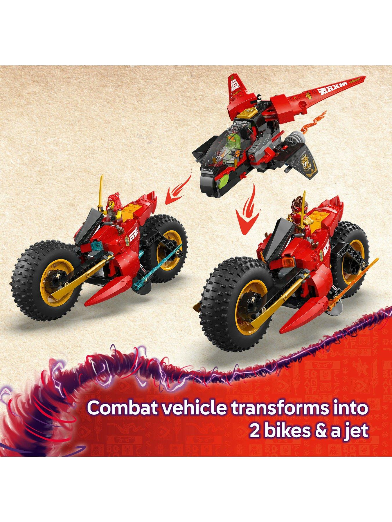 LEGO Ninjago Ninja Combat Vehicle 3-in-1 Toy Building Set 71844 | Very