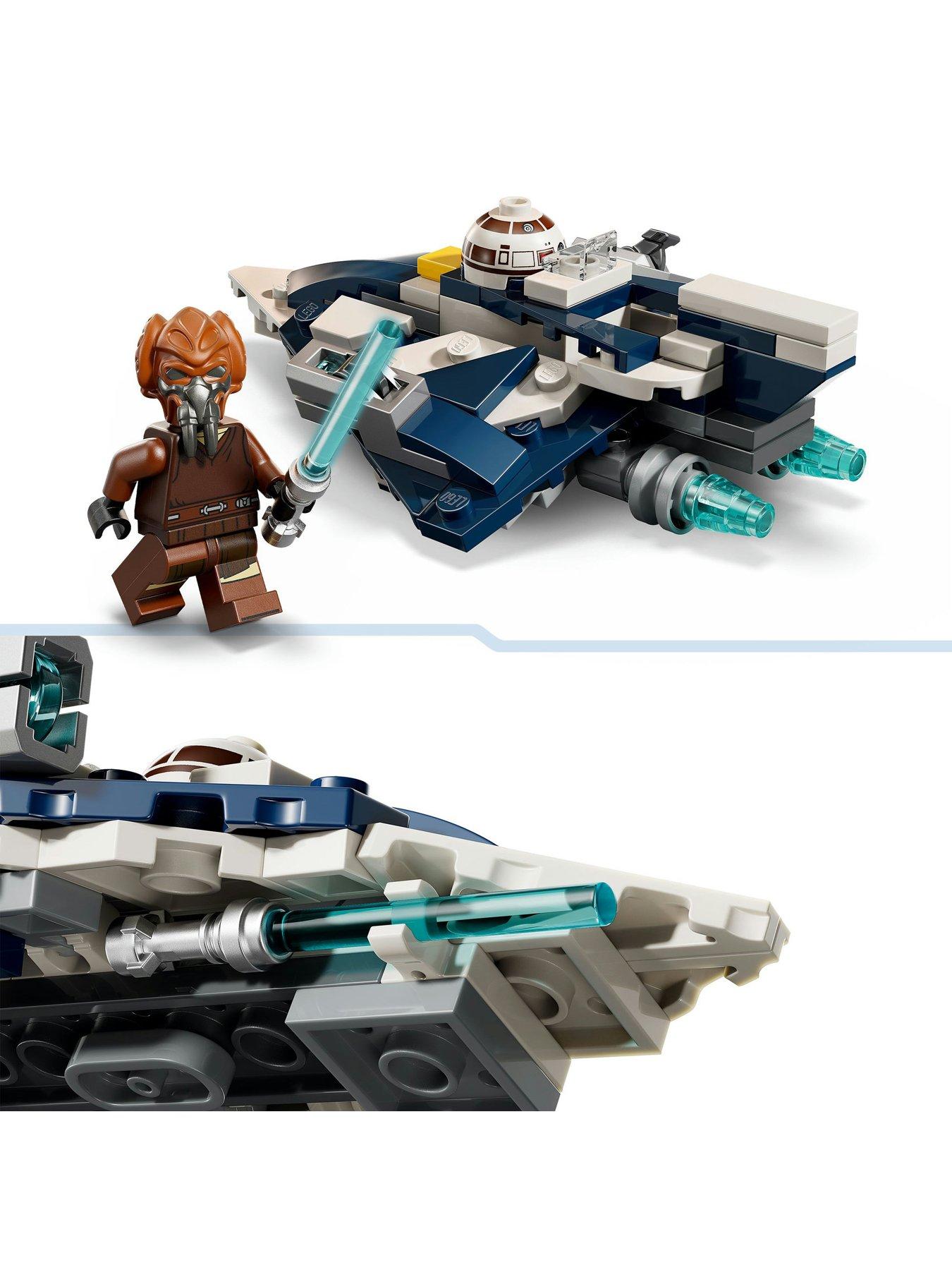 LEGO Star Wars Plo Koon’s Jedi Starfighter™ Microfighter Building Toy ...