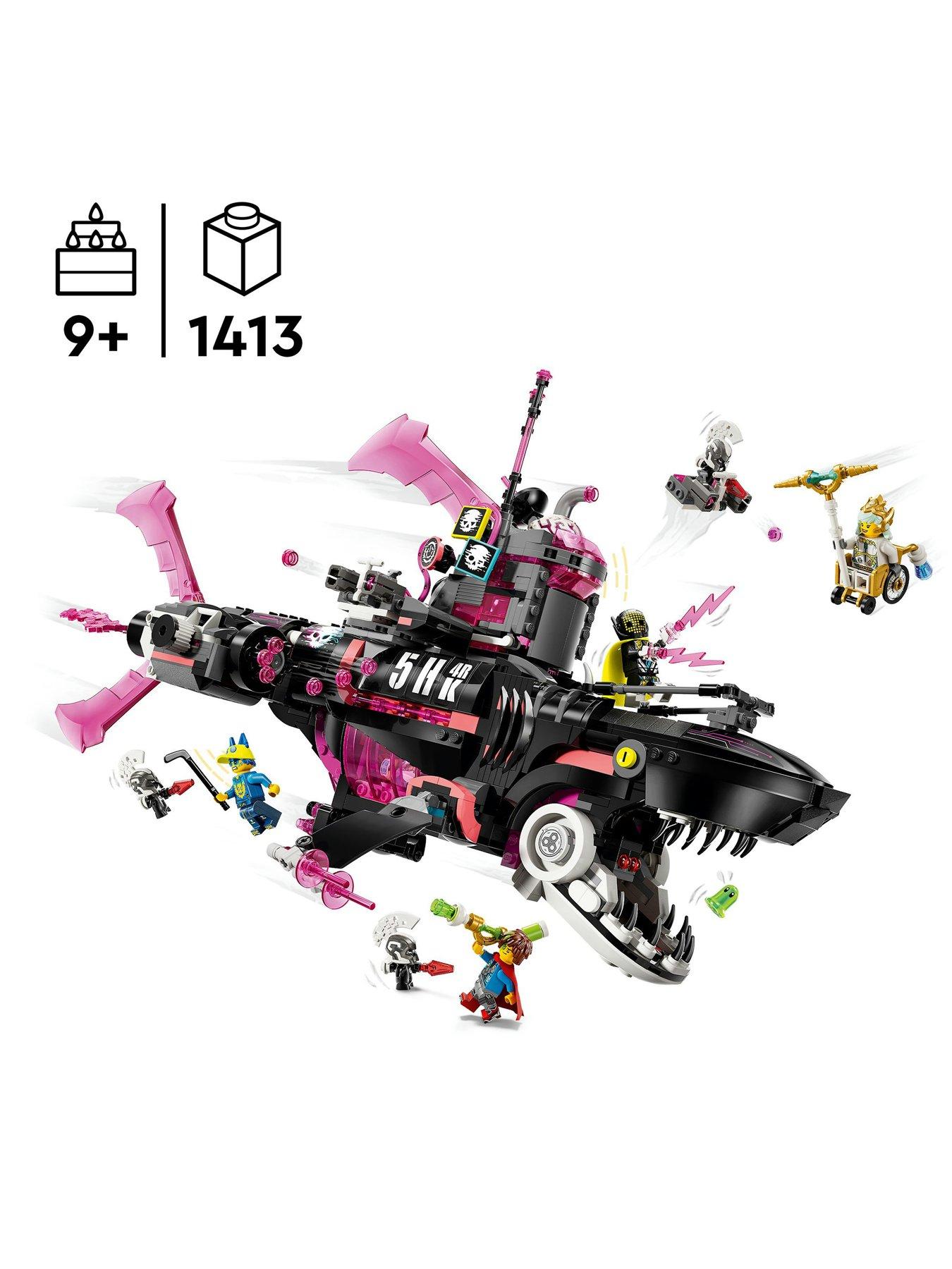 LEGO DreamZzz Nightmare Shark Submarine Toy 71500 | Very