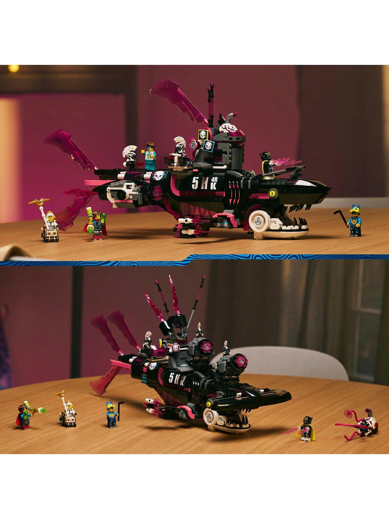 LEGO DreamZzz Nightmare Shark Submarine Toy 71500 | Very