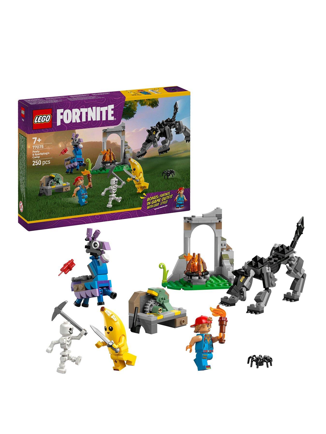 LEGO Fortnite Peely & Sparkplug’s Camp Toy Set 77075 | Very