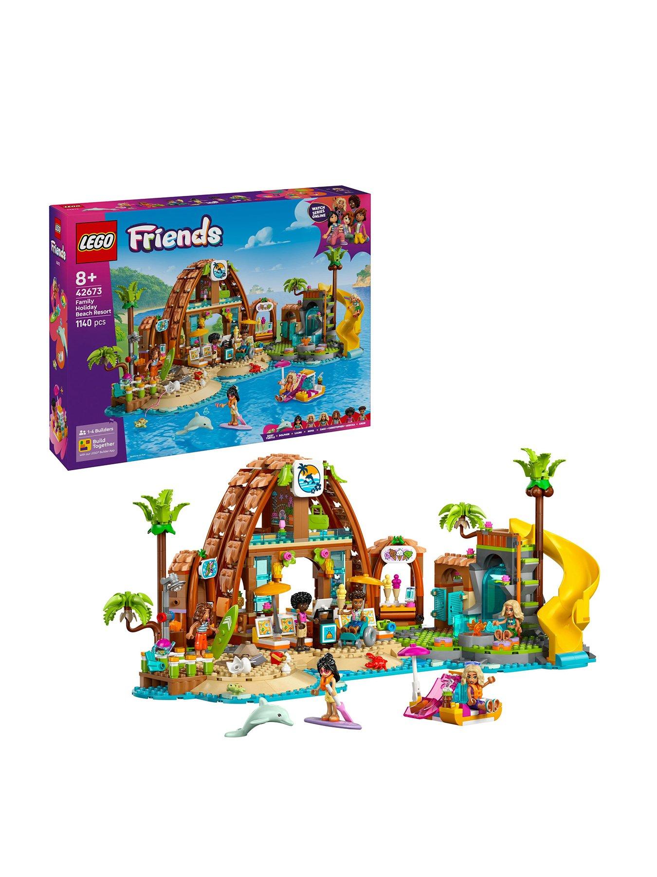 LEGO Friends Family Holiday Beach Resort Building Set 42673 | Very