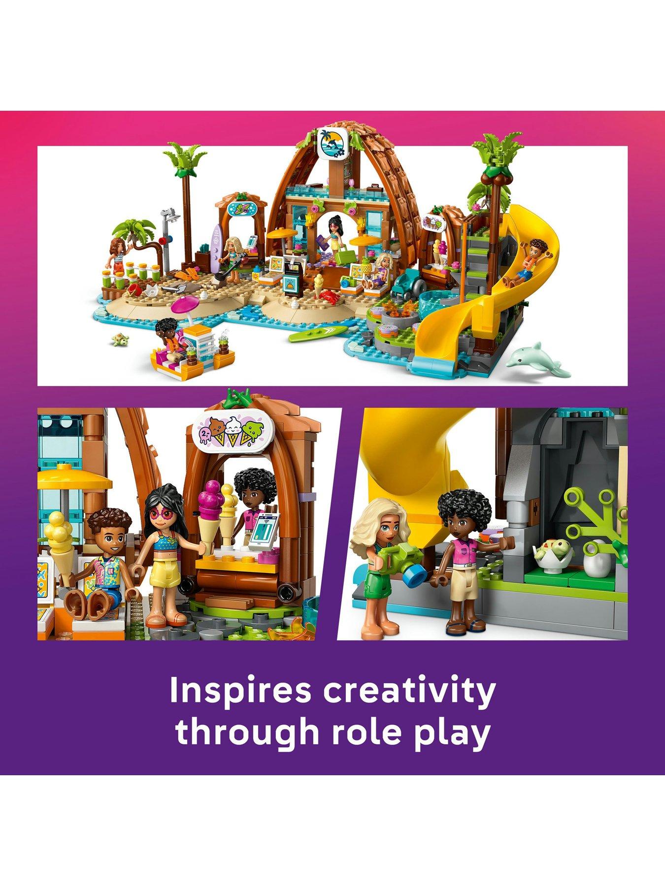 LEGO Friends Family Holiday Beach Resort Building Set 42673 | Very