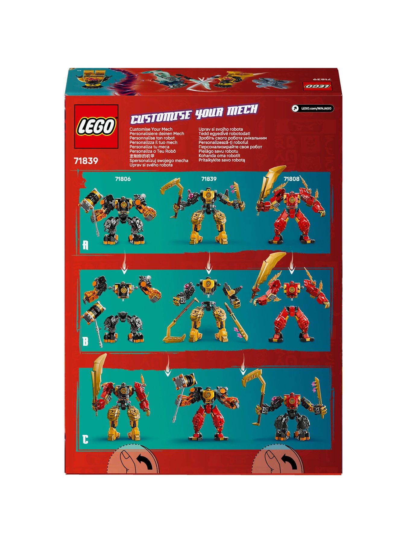 LEGO Ninjago Arin’s Spinjitzu Battle Mech Toy Set 71839 | Very