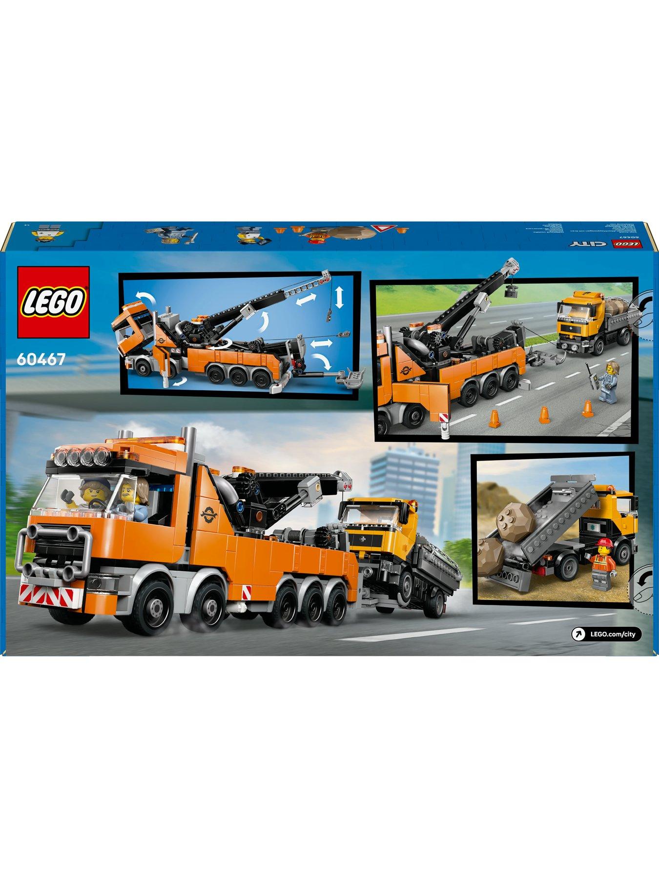LEGO City City Heavy-Duty Recovery Tow Truck with Crane 60467 | Very