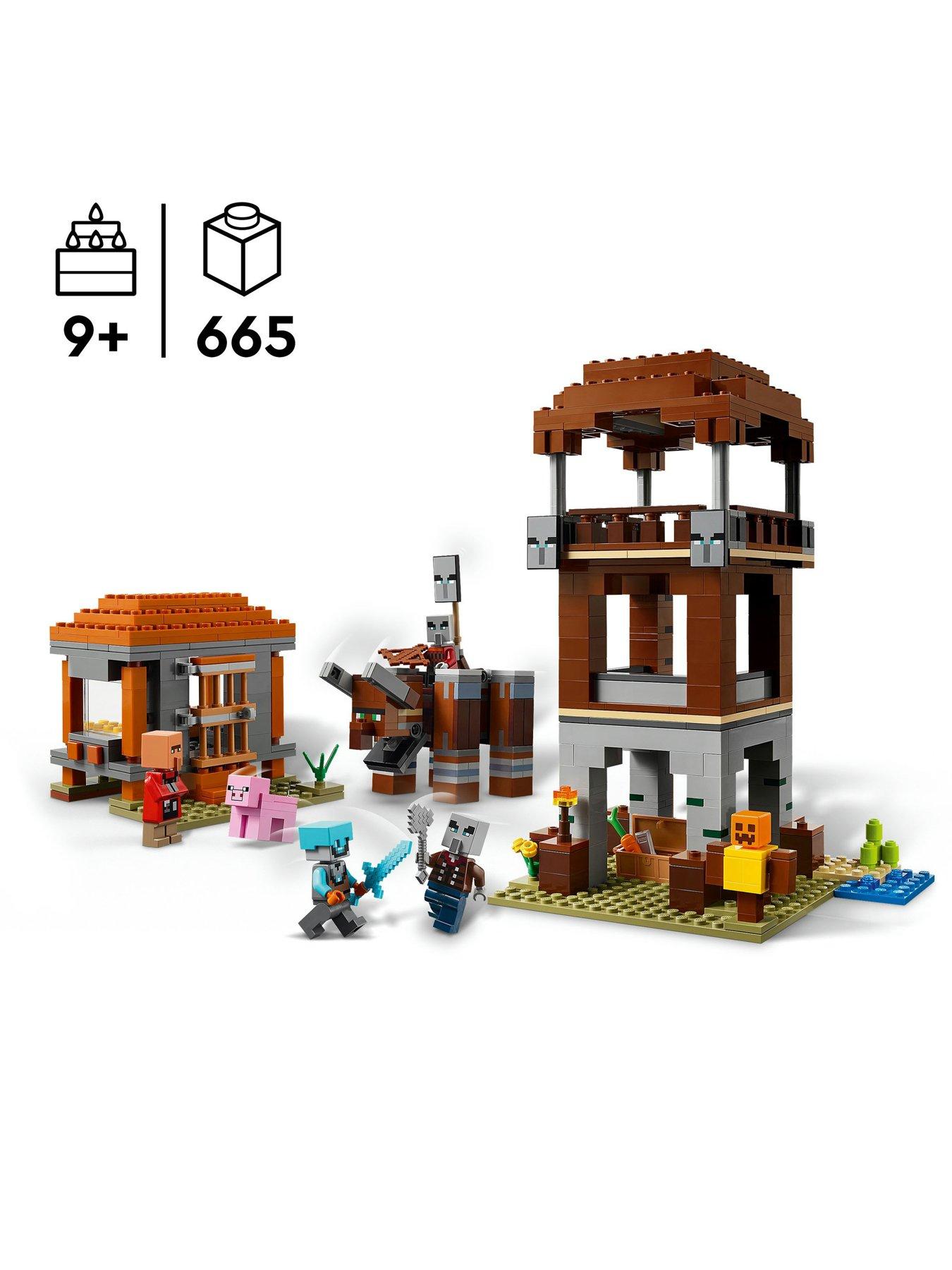 LEGO Minecraft The Pillager Outpost and Ravager 21278 | Very
