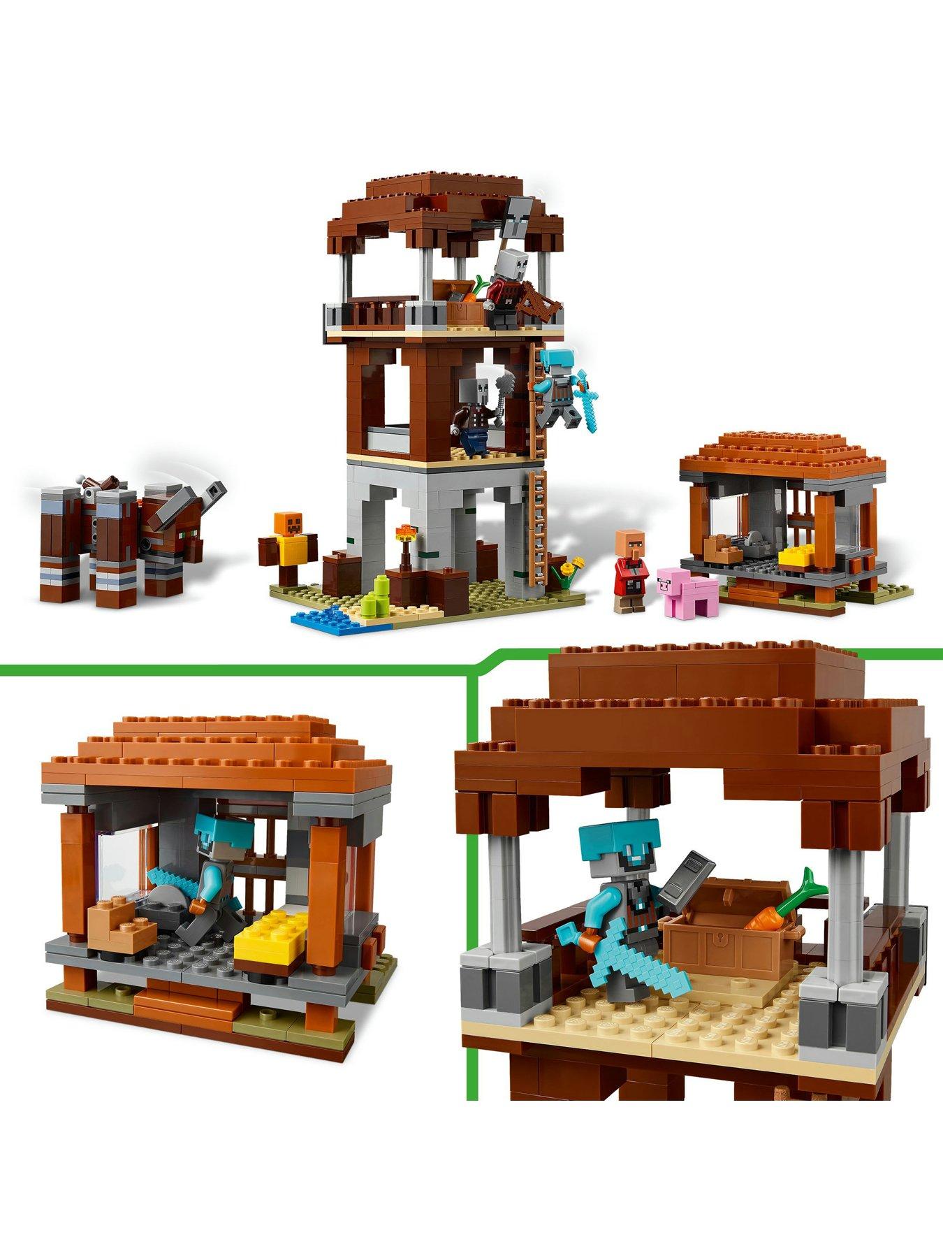 LEGO Minecraft The Pillager Outpost and Ravager 21278 | Very