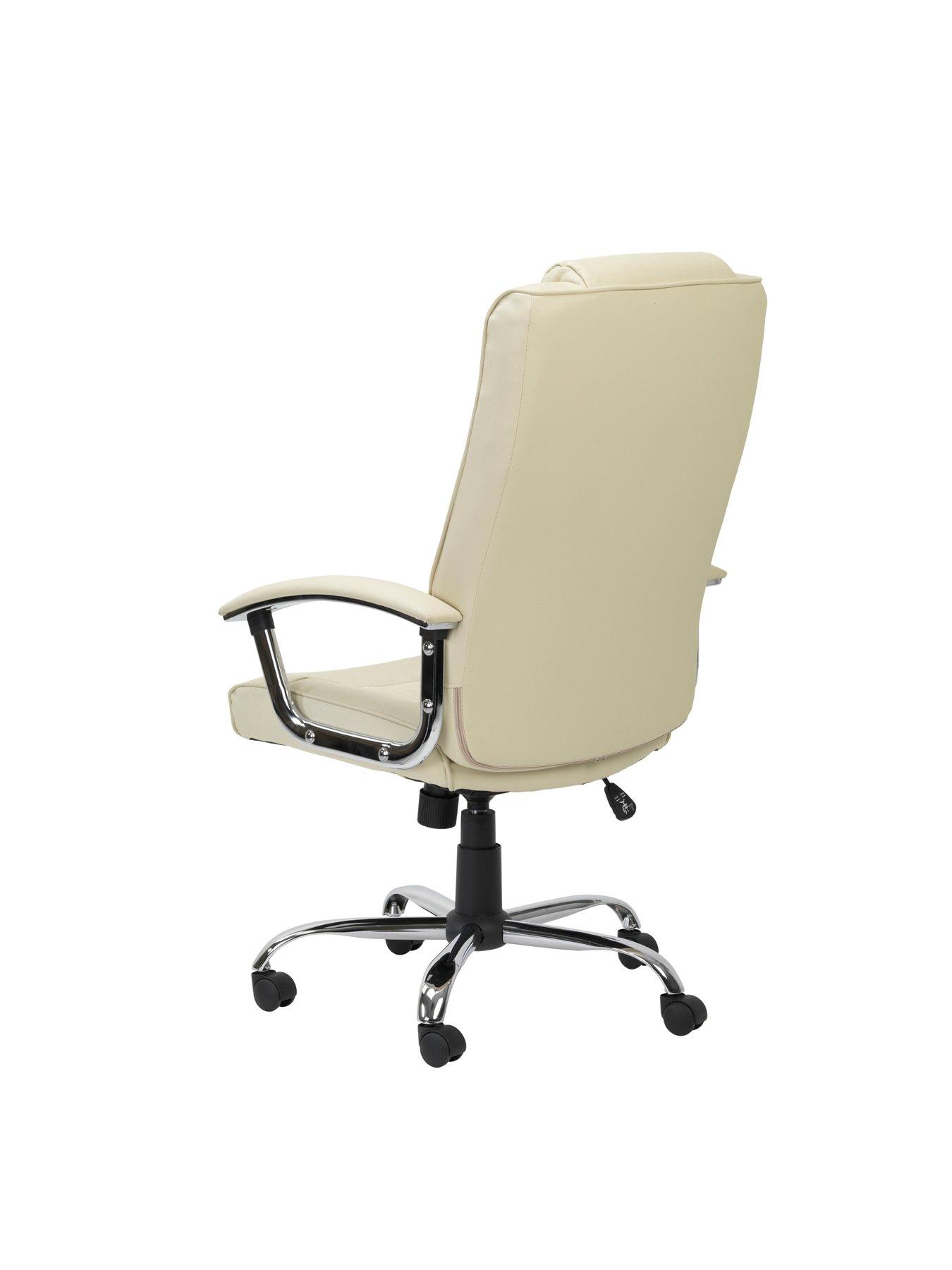 Alphason Houston High Back Leather Office Chair | Very