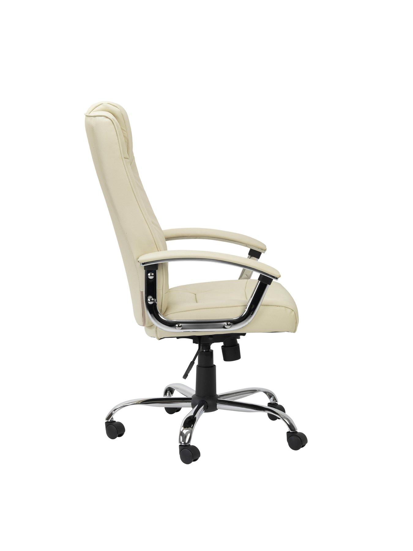 Alphason Houston High Back Leather Office Chair | Very