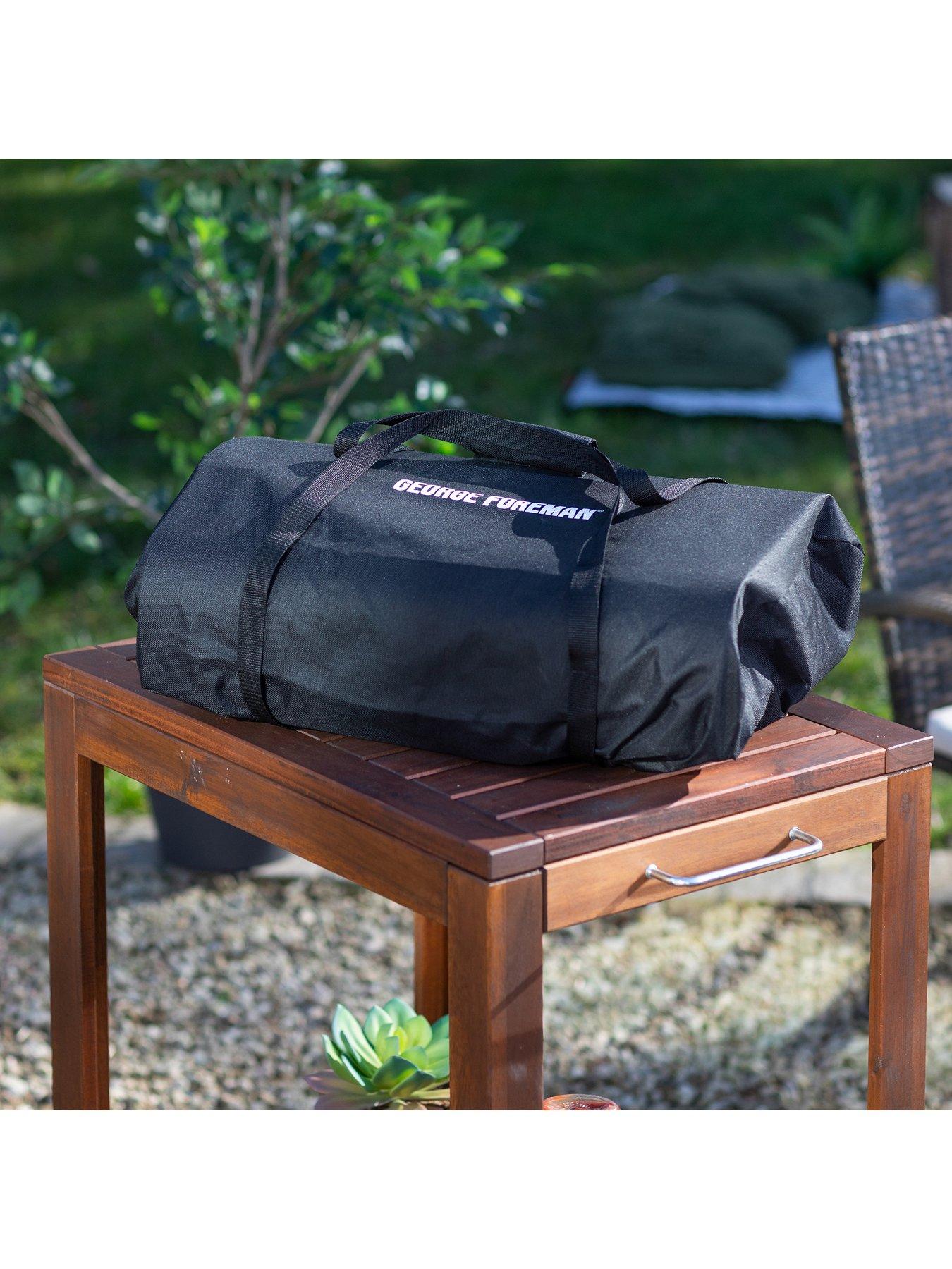 George Foreman GFWPPO1SSPC 12'' Wood Pellet Pizza Oven with Paddle ...
