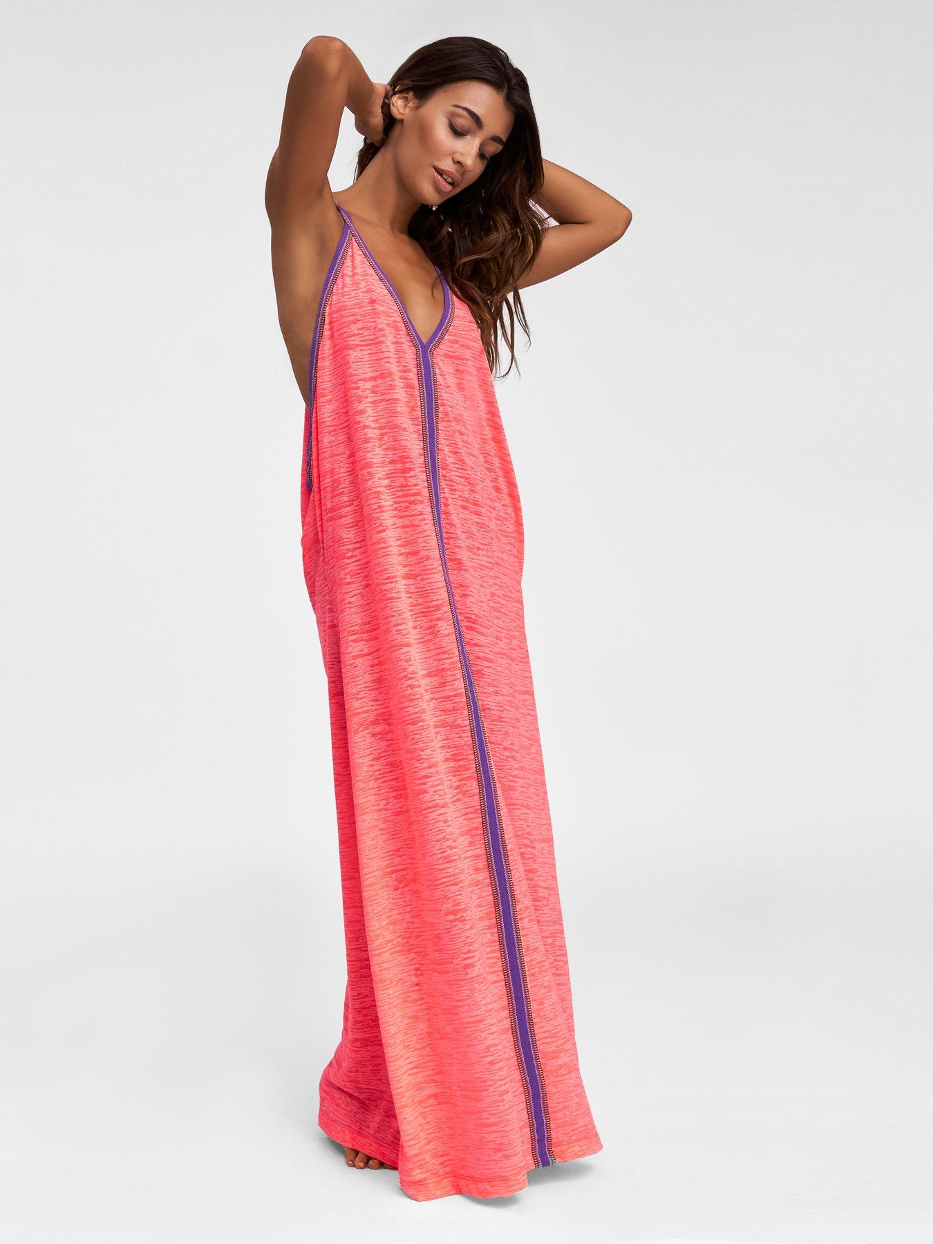 PITUSA Inca Lightweight Sun Beach Dress - Pink | Very