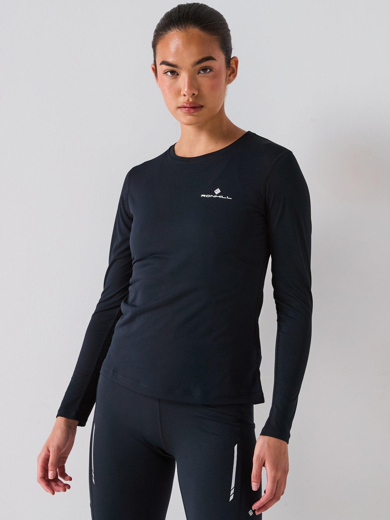 Ronhill Women's Running Core Long Sleeve Tee - Black | Very