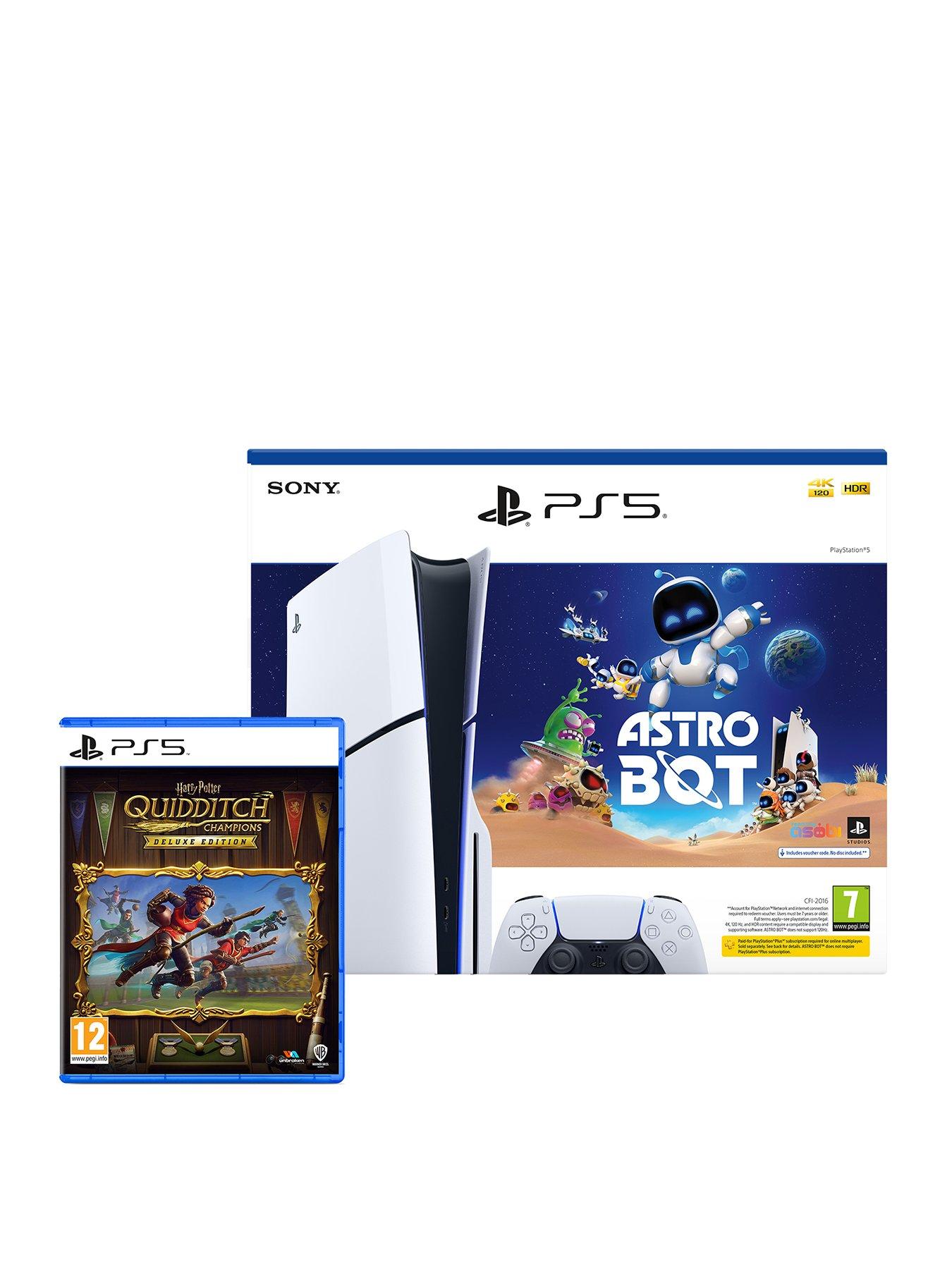 PlayStation 5 Disc Console - ASTRO BOT Bundle & Harry Potter: Quidditch ...