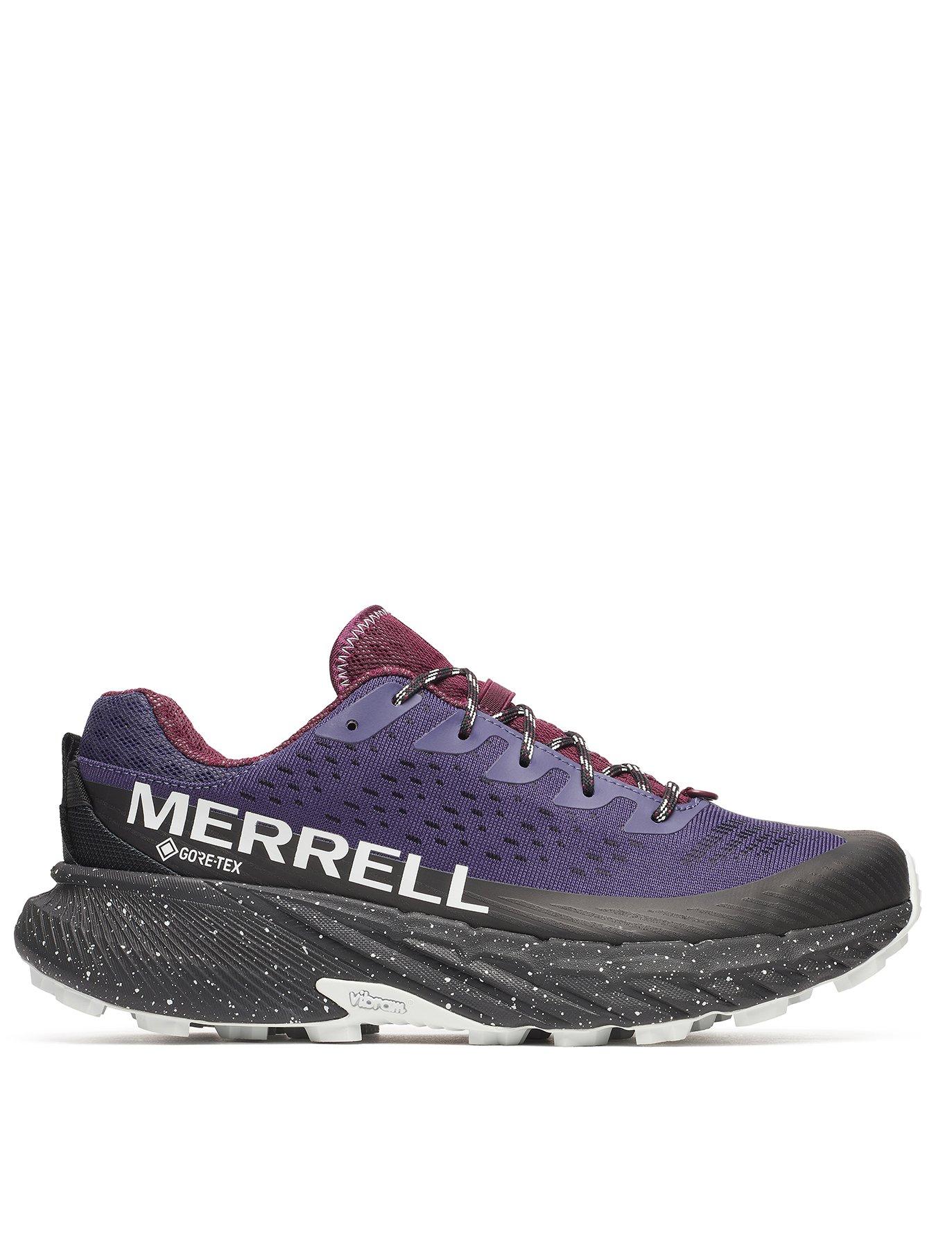 Merrell Womens Trail Running Agility Peak 5 Goretex Shoes - Purple | Very