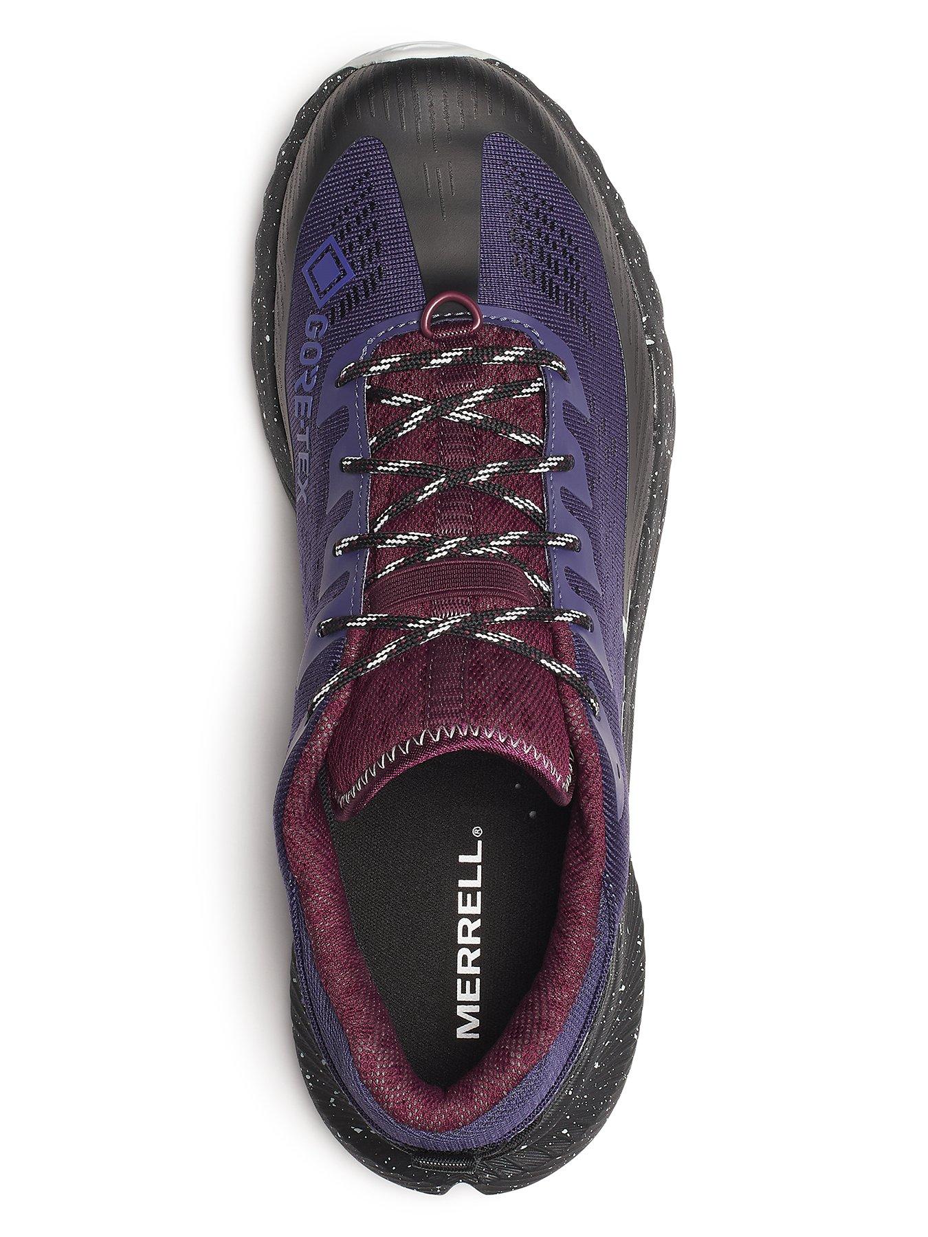 Merrell Womens Trail Running Agility Peak 5 Goretex Shoes - Purple | Very