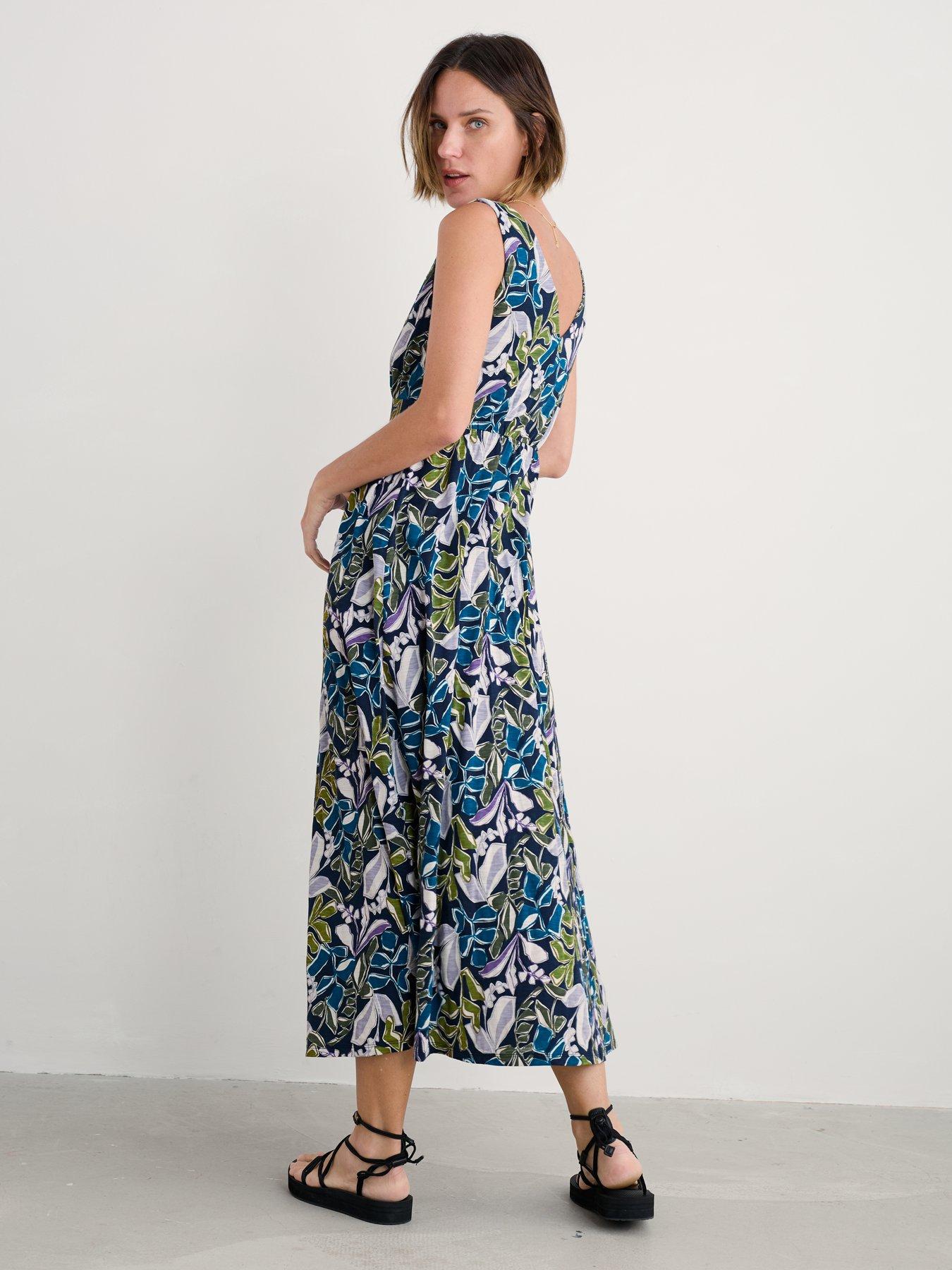 Seasalt Cornwall Polmanter Dress - Green | Very