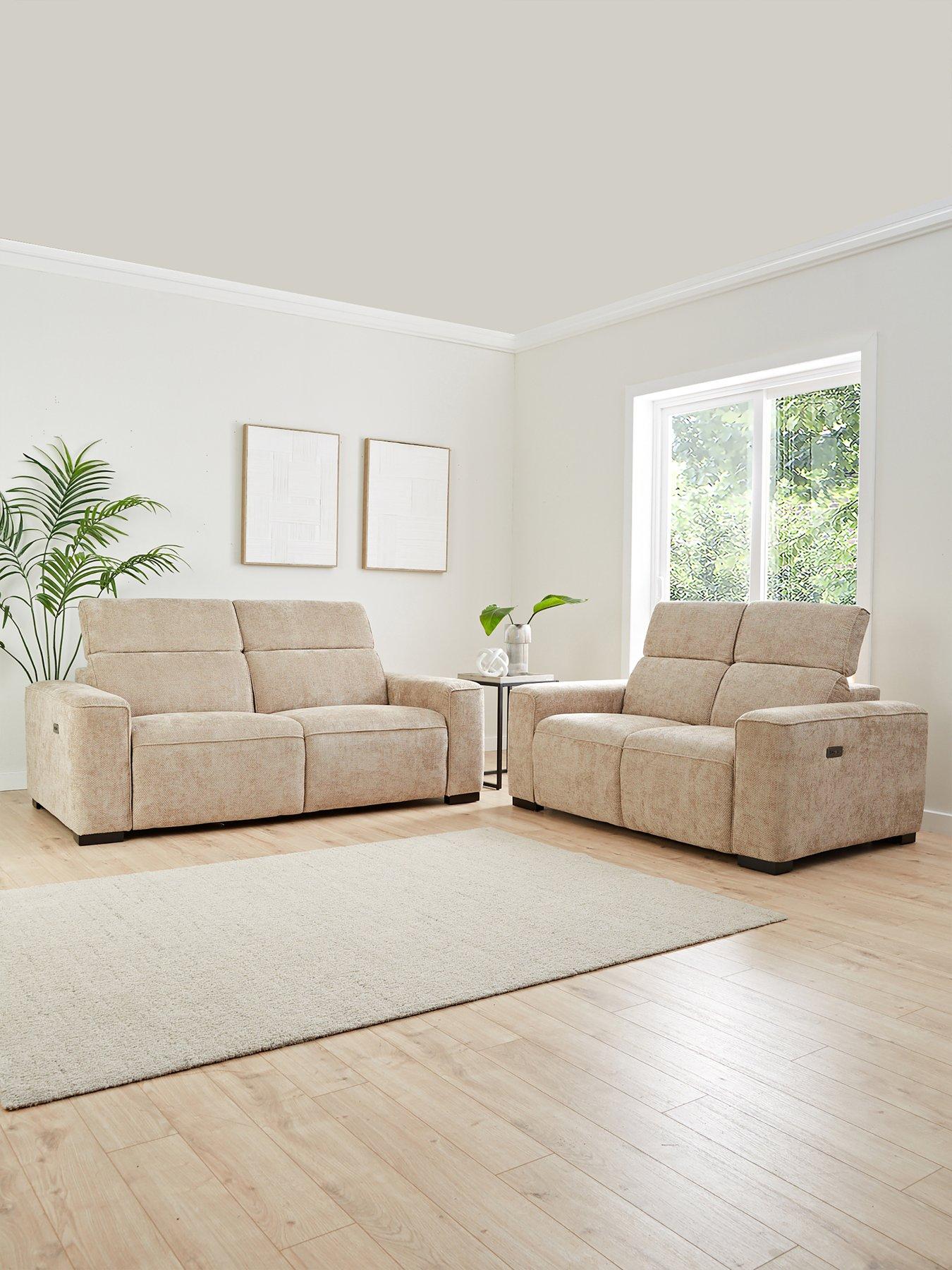 Home & Garden | Made to Order | Fabric | Natural | Recliner Sofas | Very