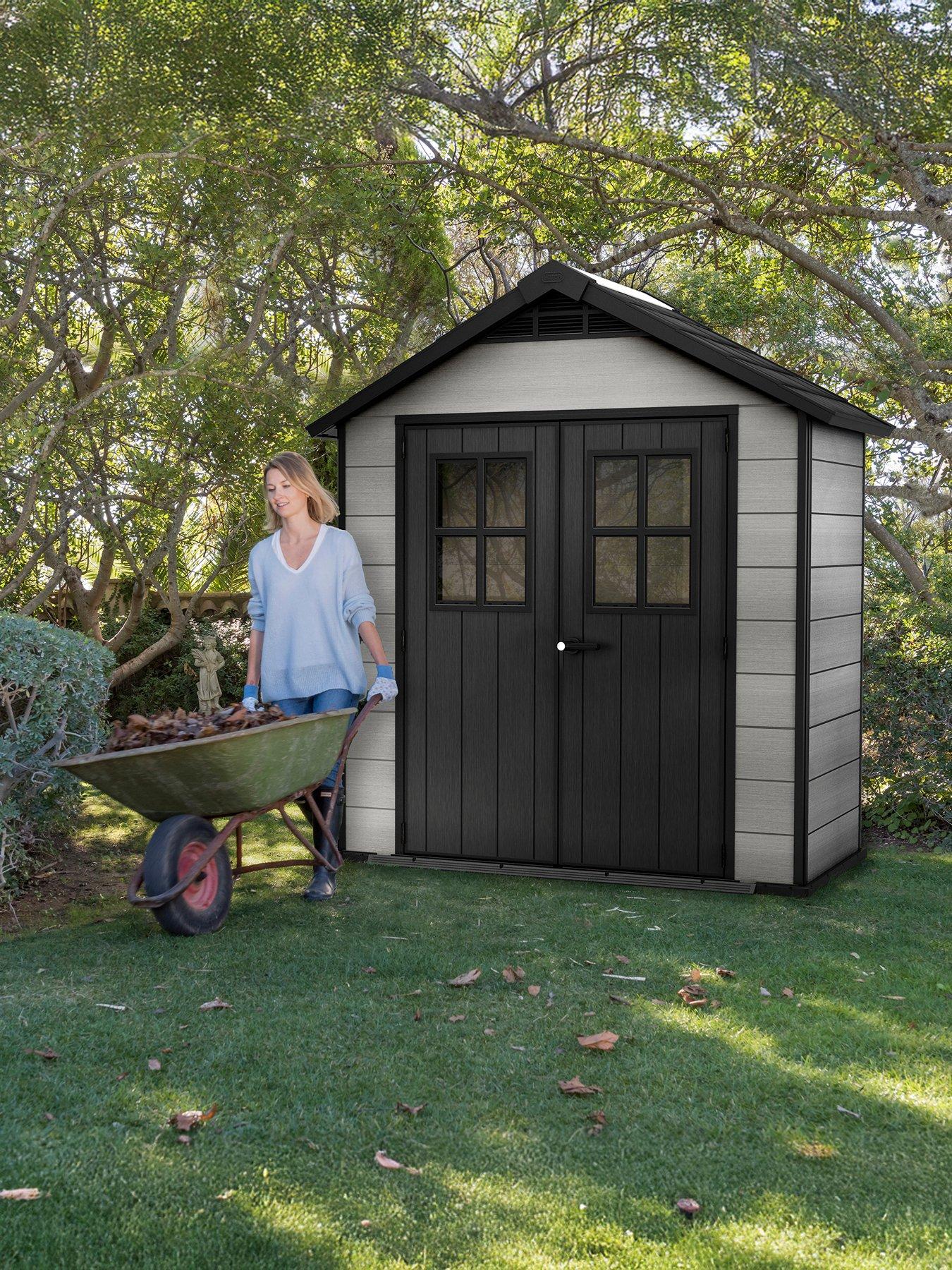 Sheds | Plastic | Apex Roof | 7ft x 4ft | Garden Buildings | Home ...