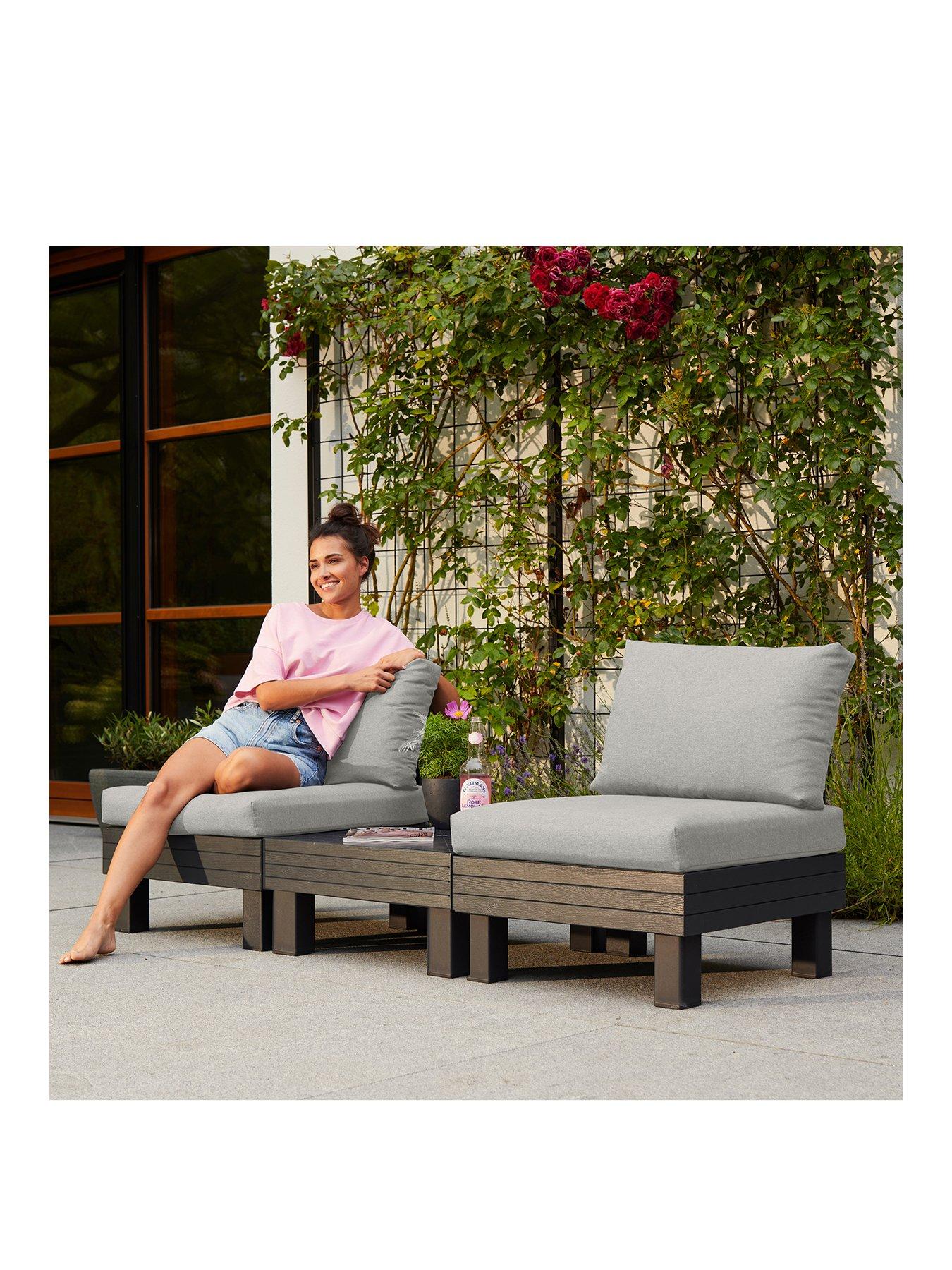 Keter Elements 2 Seater Modular Balcony Set | Very