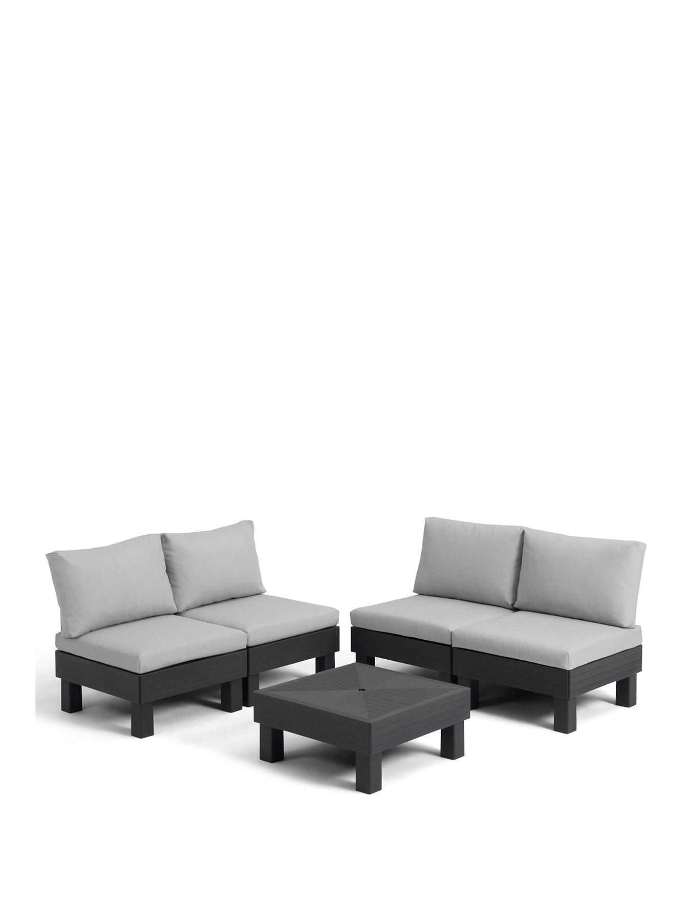 Keter Elements 4 seater Modular Lounge Set | Very