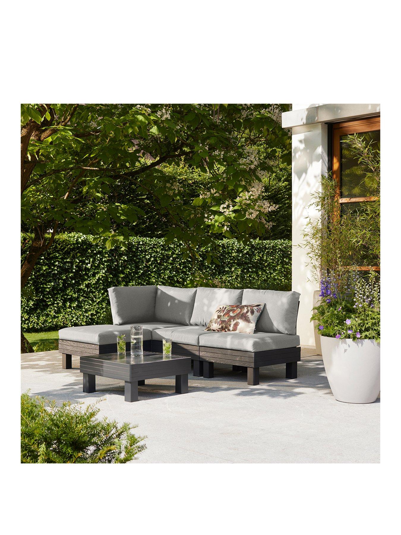 Keter Elements 4 seater Modular Lounge Set | Very